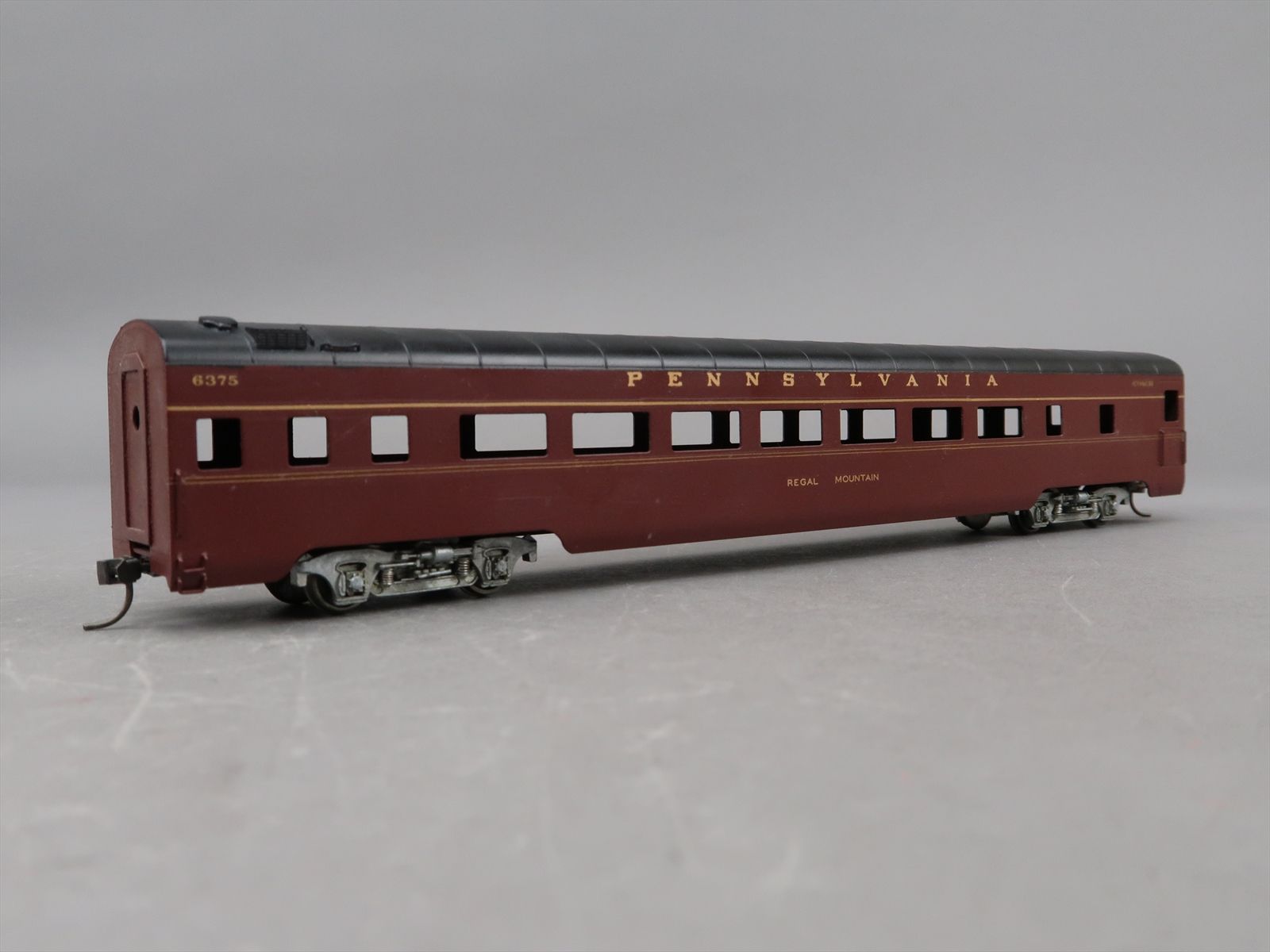 HO Brass Model - Soho SP as PRR Pennsylvania Coach Smooth Sided REGAL ...