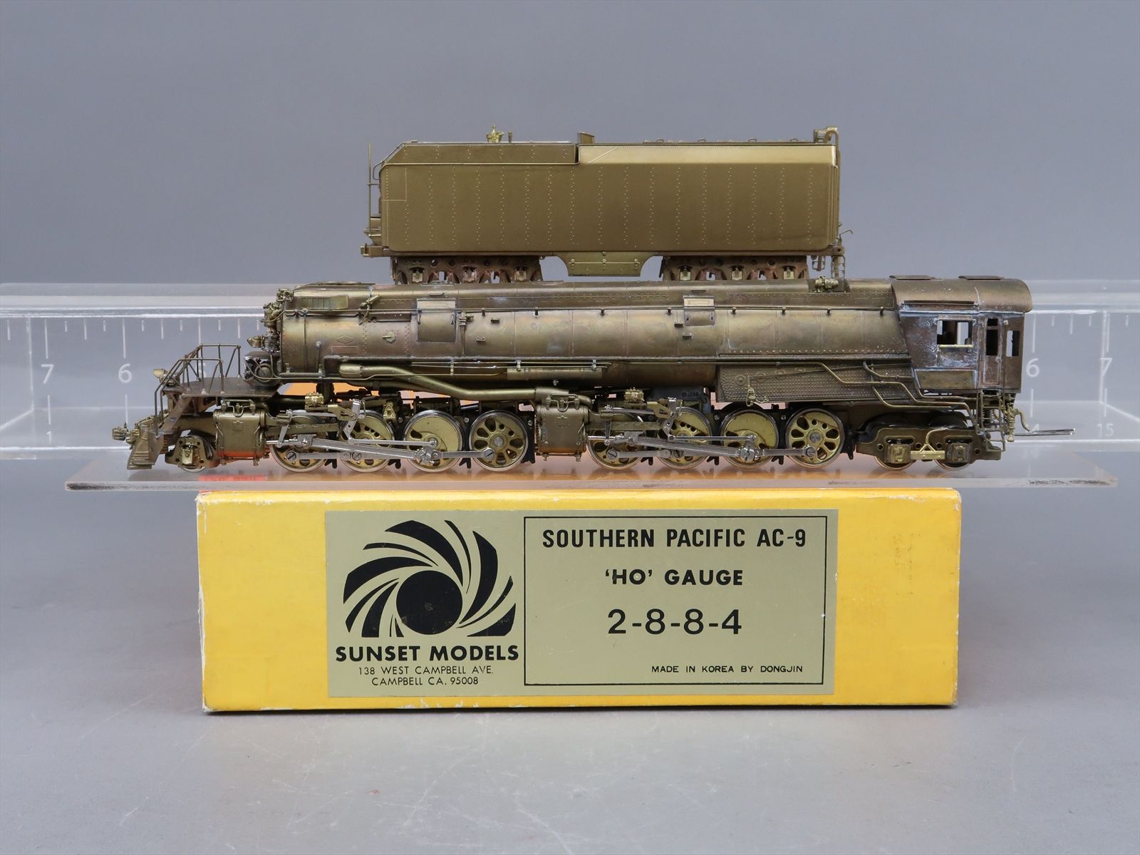 HO Brass Model - Sunset SP Southern Pacific Articulated AC-9 2-8-8-4 ...