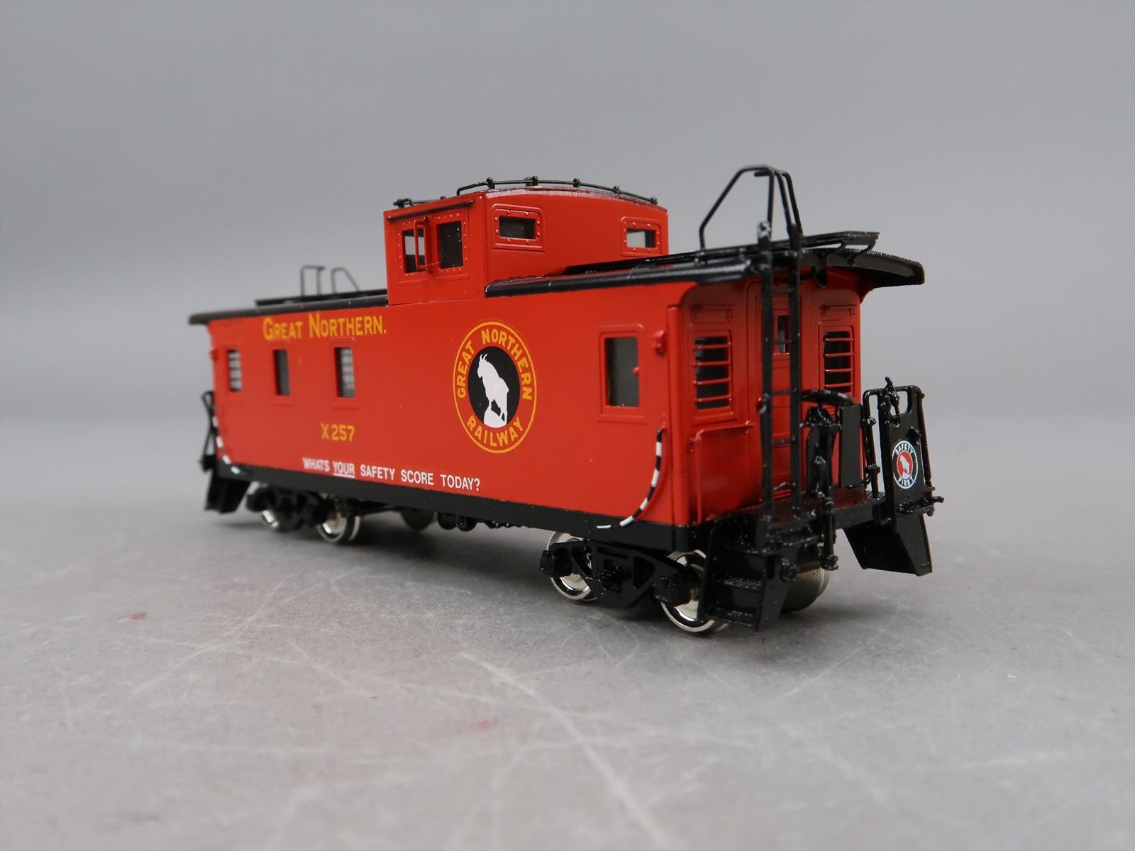 HO Brass Model - OMI 1235 GN Great Northern 30' Steel Caboose #X257 ...