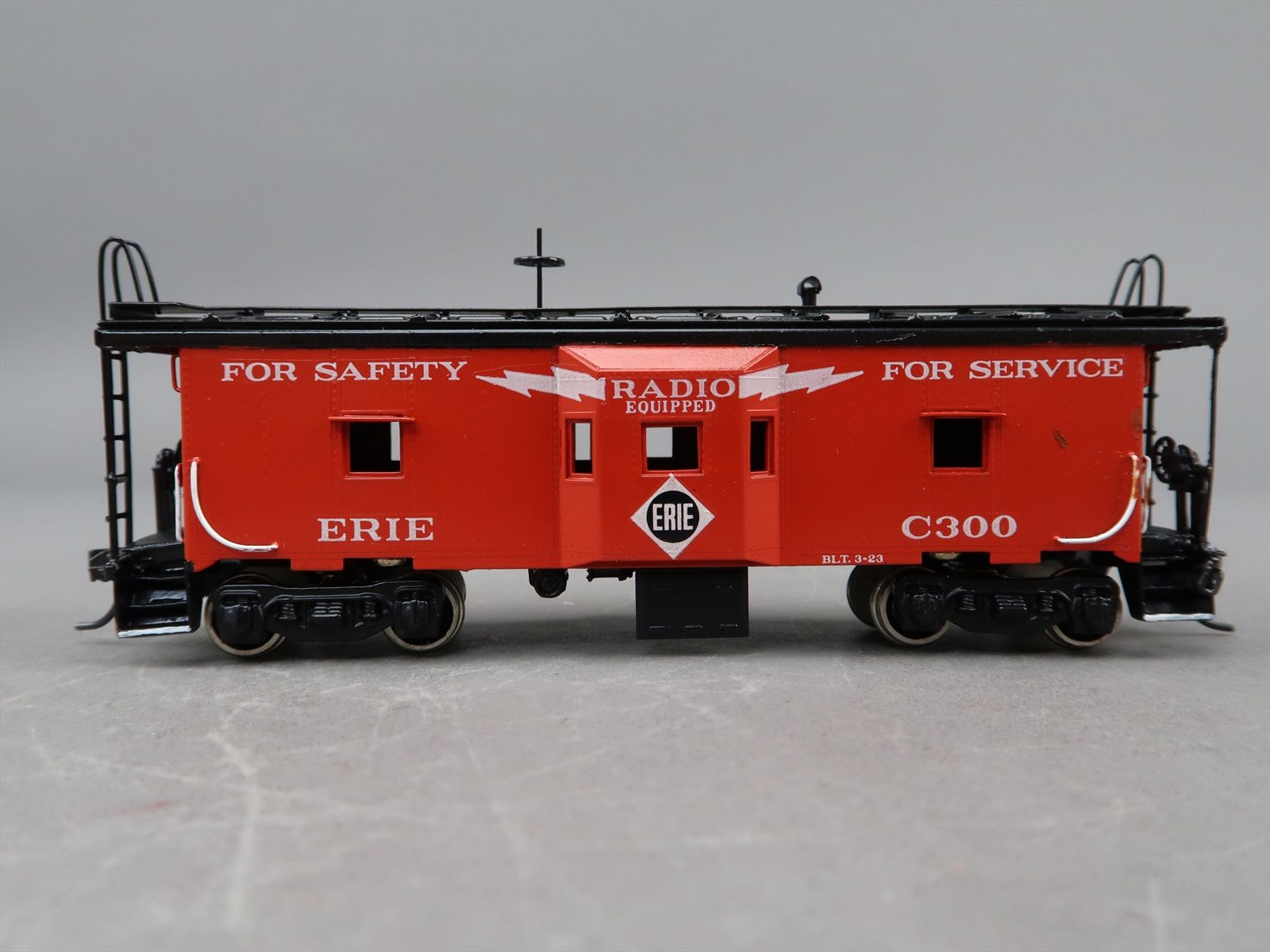 HO Brass Model - NJCB RS-671 ERIE RR Bay Window Caboose C-300 - Custom ...