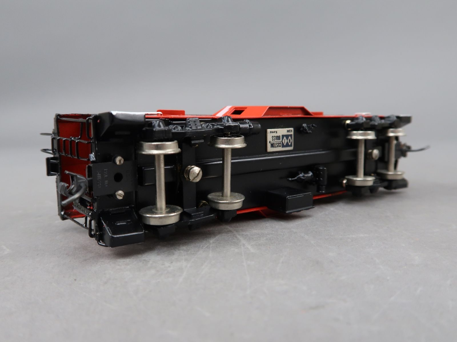 HO Brass Model - NJCB RS-671 ERIE RR Bay Window Caboose C-300 - Custom ...