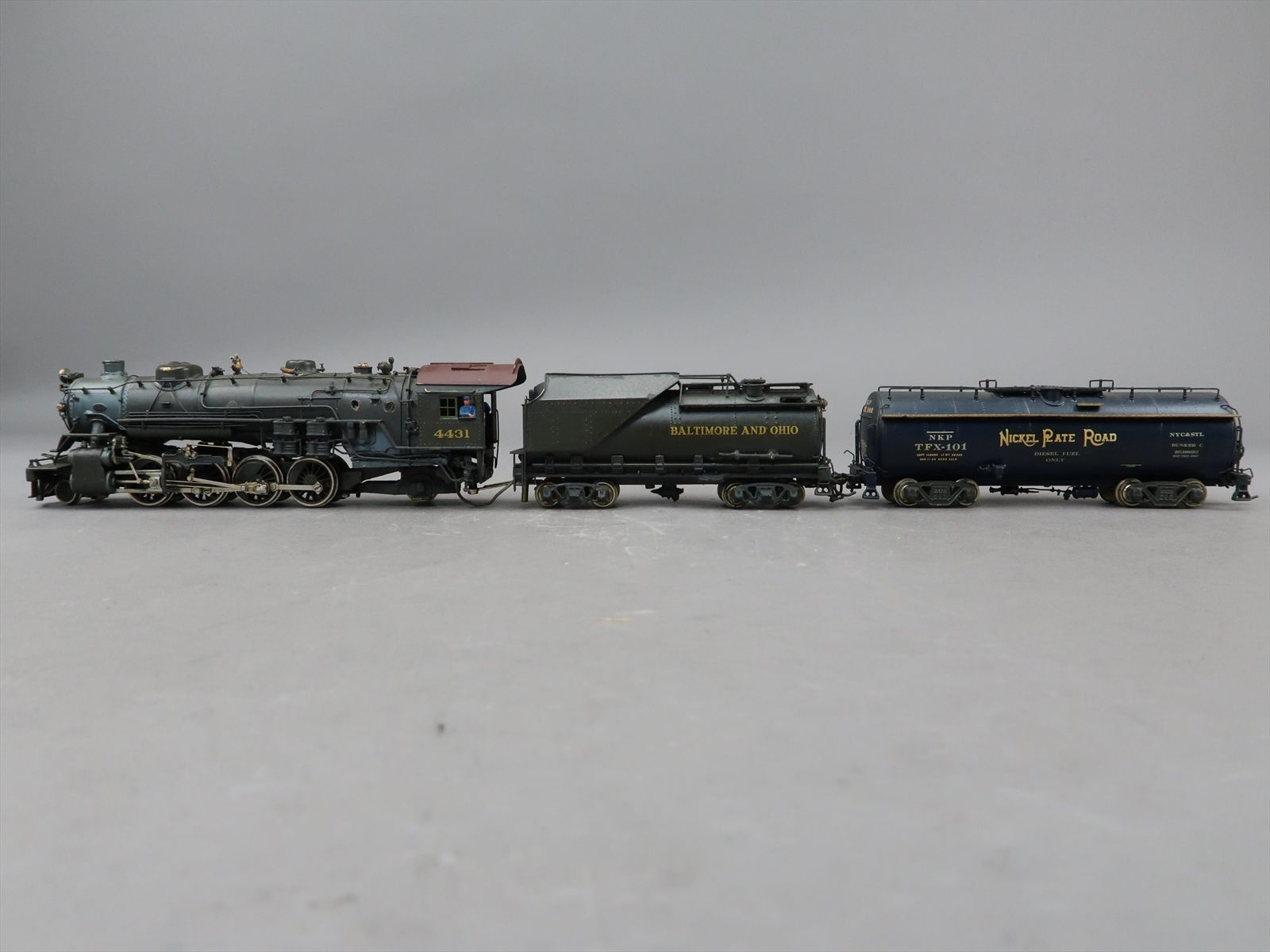 HO Brass Model - WMC B&O Baltimore & Ohio / NKP Nickel Plate Road Q-4b ...