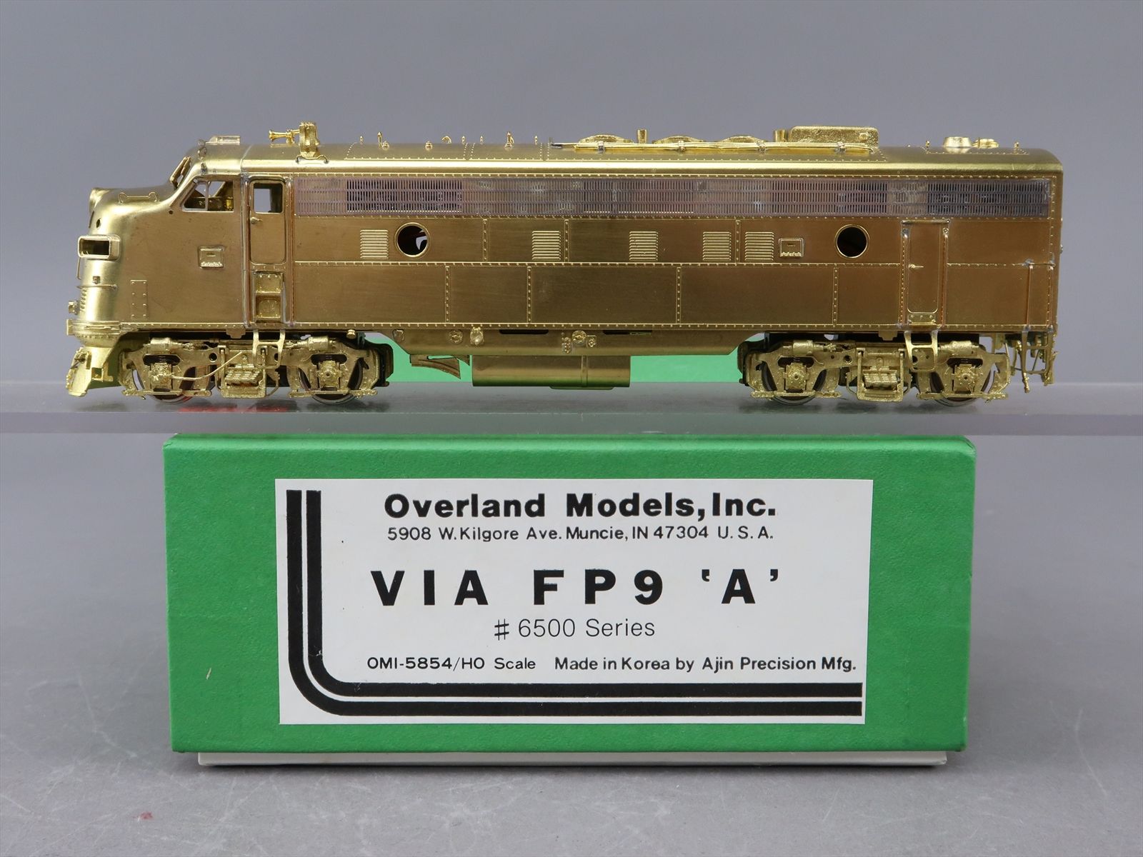 HO Brass Model - OMI 5854 VIA Rail FP9 FP9A 6500 Series - Unpainted ...