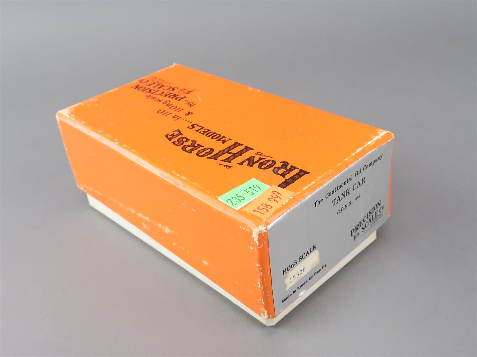 HOn3 Brass Model - PSC 15526 CONX Conoco Tank Car - Unpainted - 1988 ...