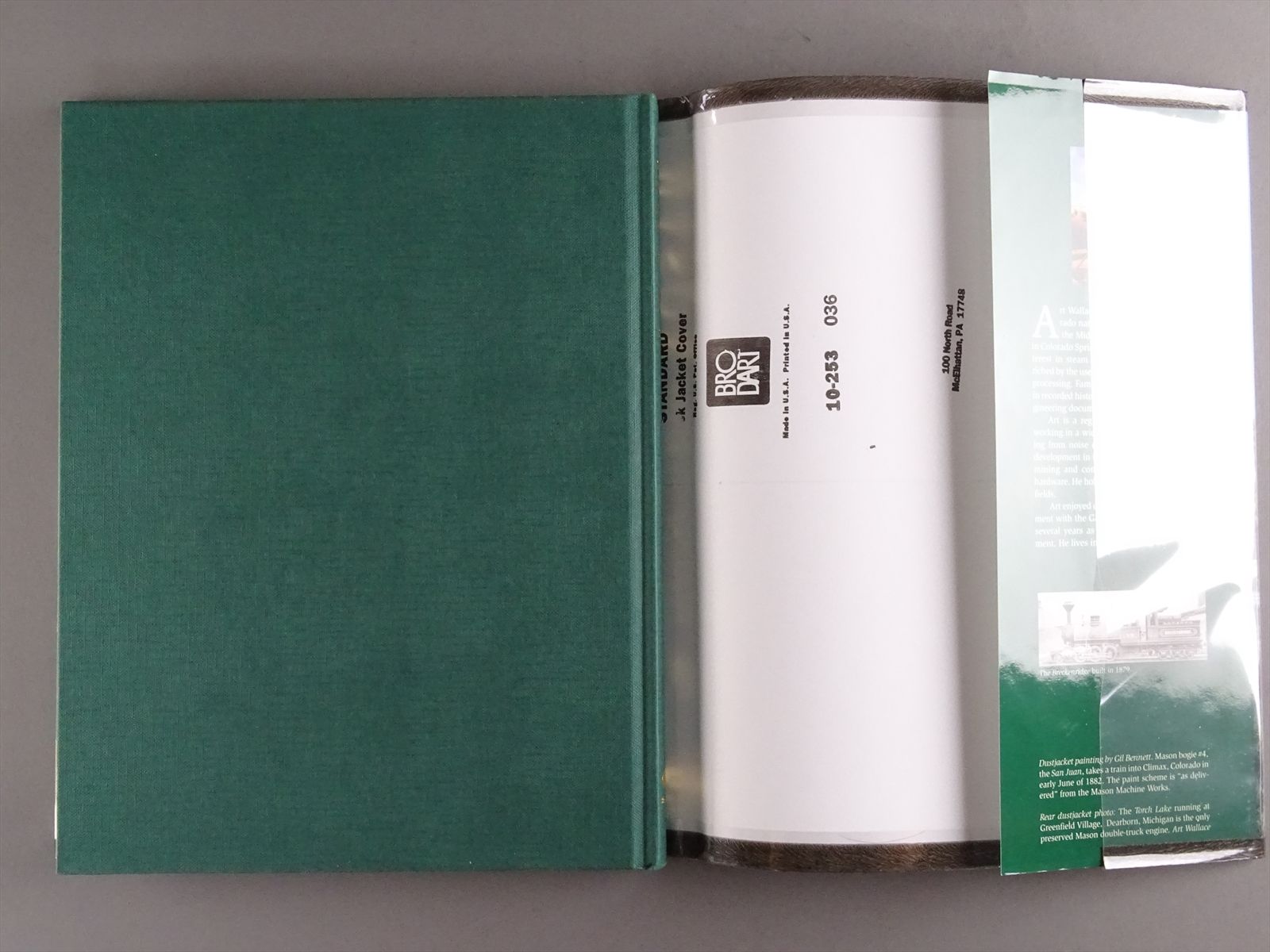 Railroad Book: Mason Steam Locomotives - Arthur Wallace - 192 pages