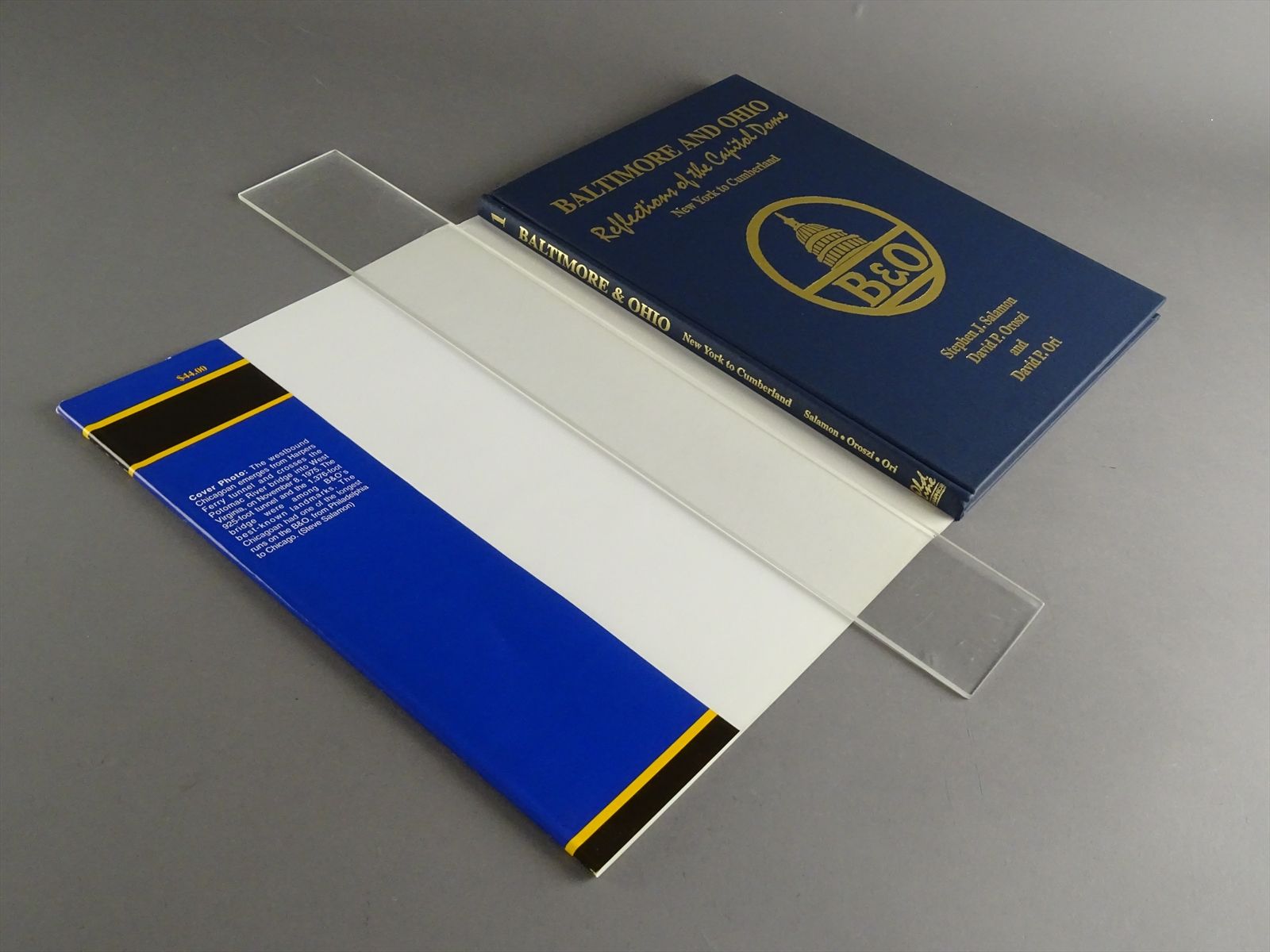 Railroad Book - Baltimore and Ohio: Reflections of the Capitol Dome ...