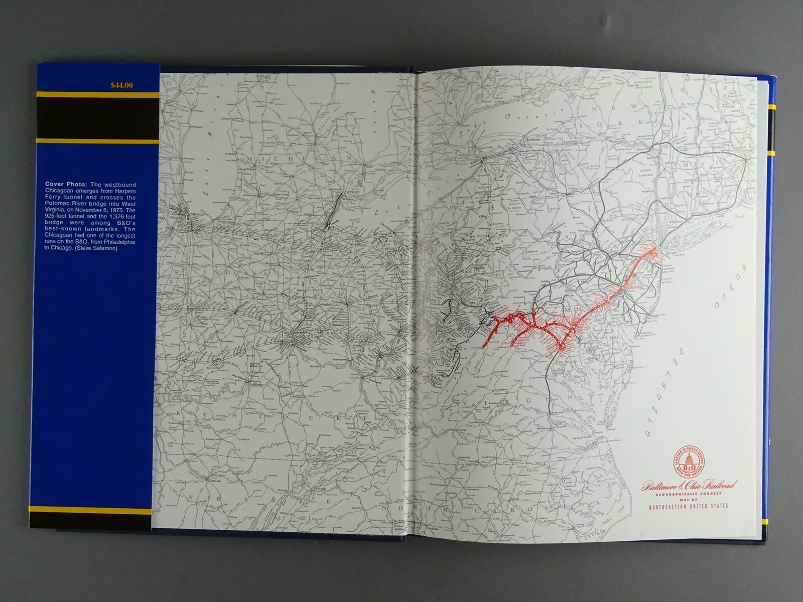 Railroad Book - Baltimore and Ohio: Reflections of the Capitol Dome ...