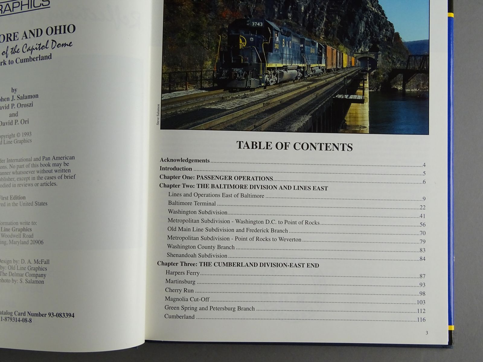 Railroad Book - Baltimore and Ohio: Reflections of the Capitol Dome ...