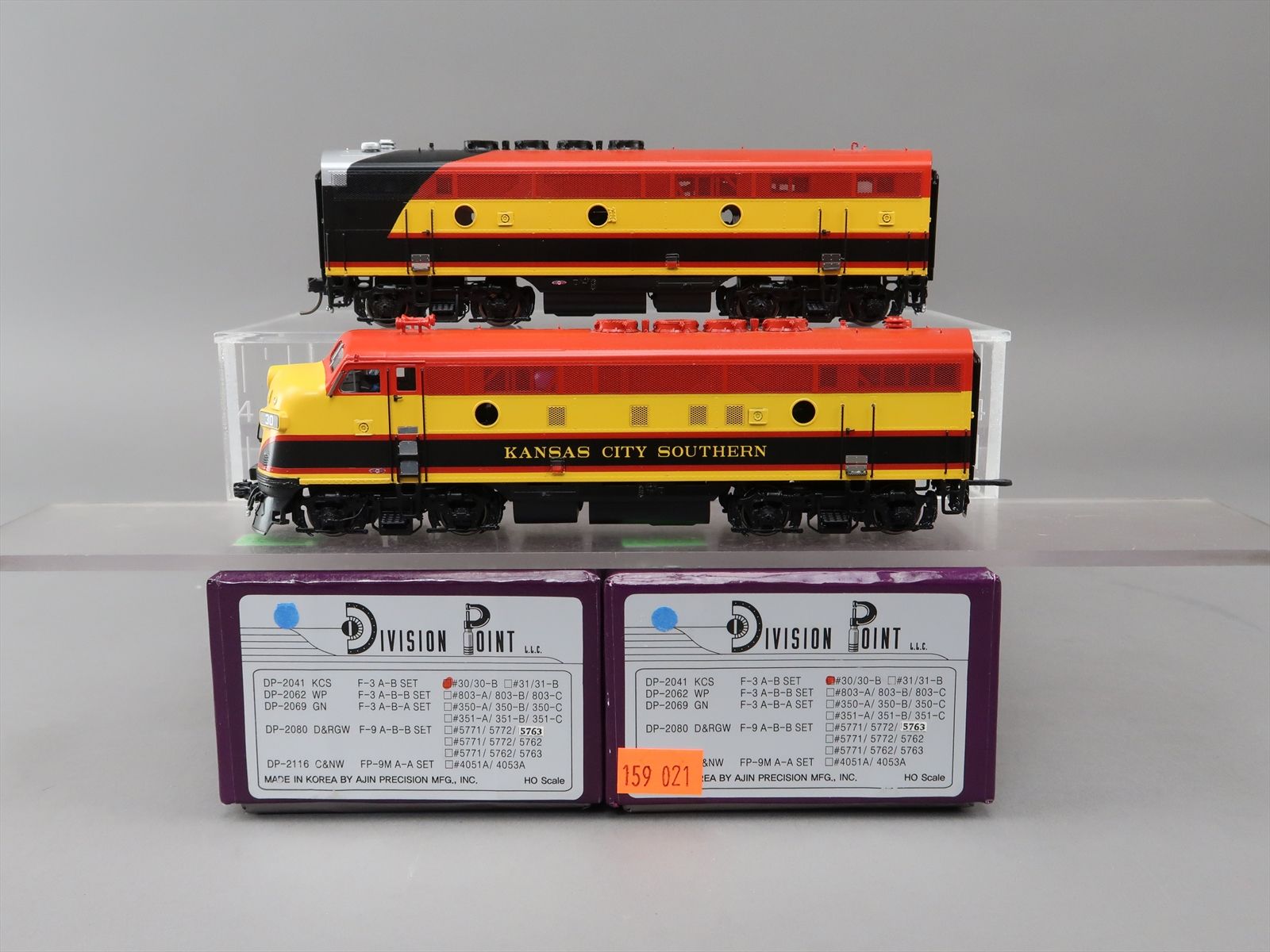HO Brass Model - DP 2041 KCS Kansas City Southern F3 F3A F3B #30 - F/P + DCC + Sound - 2007 Run ...