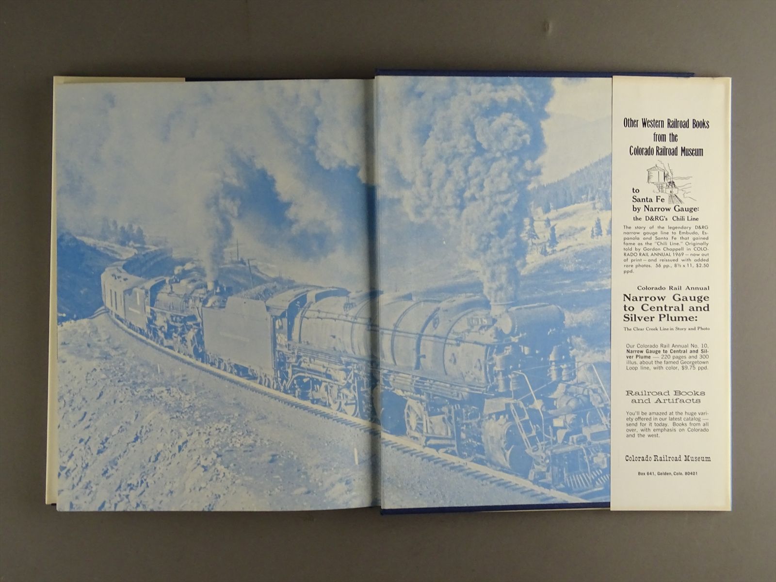 Railroad Book - Colorado Rail Annual No. 11 - 216 Pages