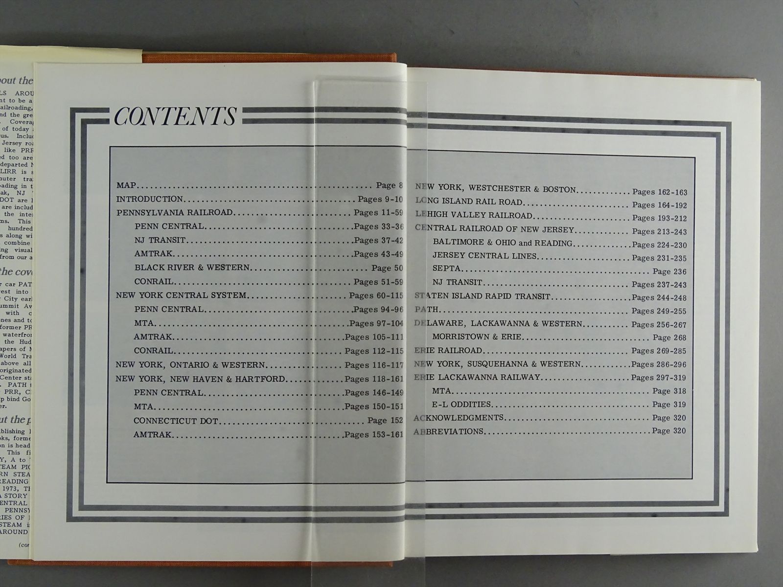 Railroad Book - Rails Around Gotham - Paul Carleton - 320 pages