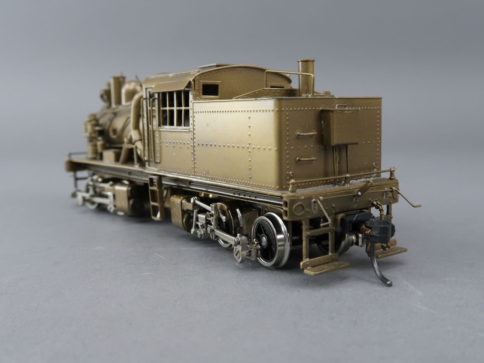 HO Brass Model - PFM Vulcan Duplex Logging Loco - Unpainted - 1980 Run ...