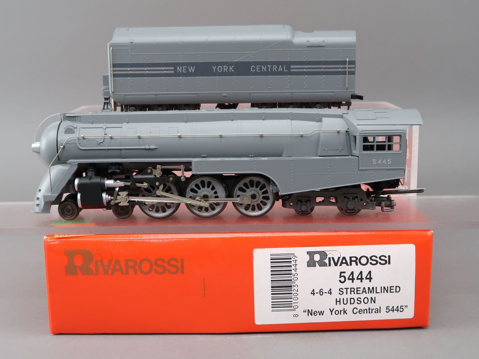 HO Plastic Model - Rivarossi 5444 NYC New York Central Hudson 4-6-4 Locomotive #5445 - F/P - Italy