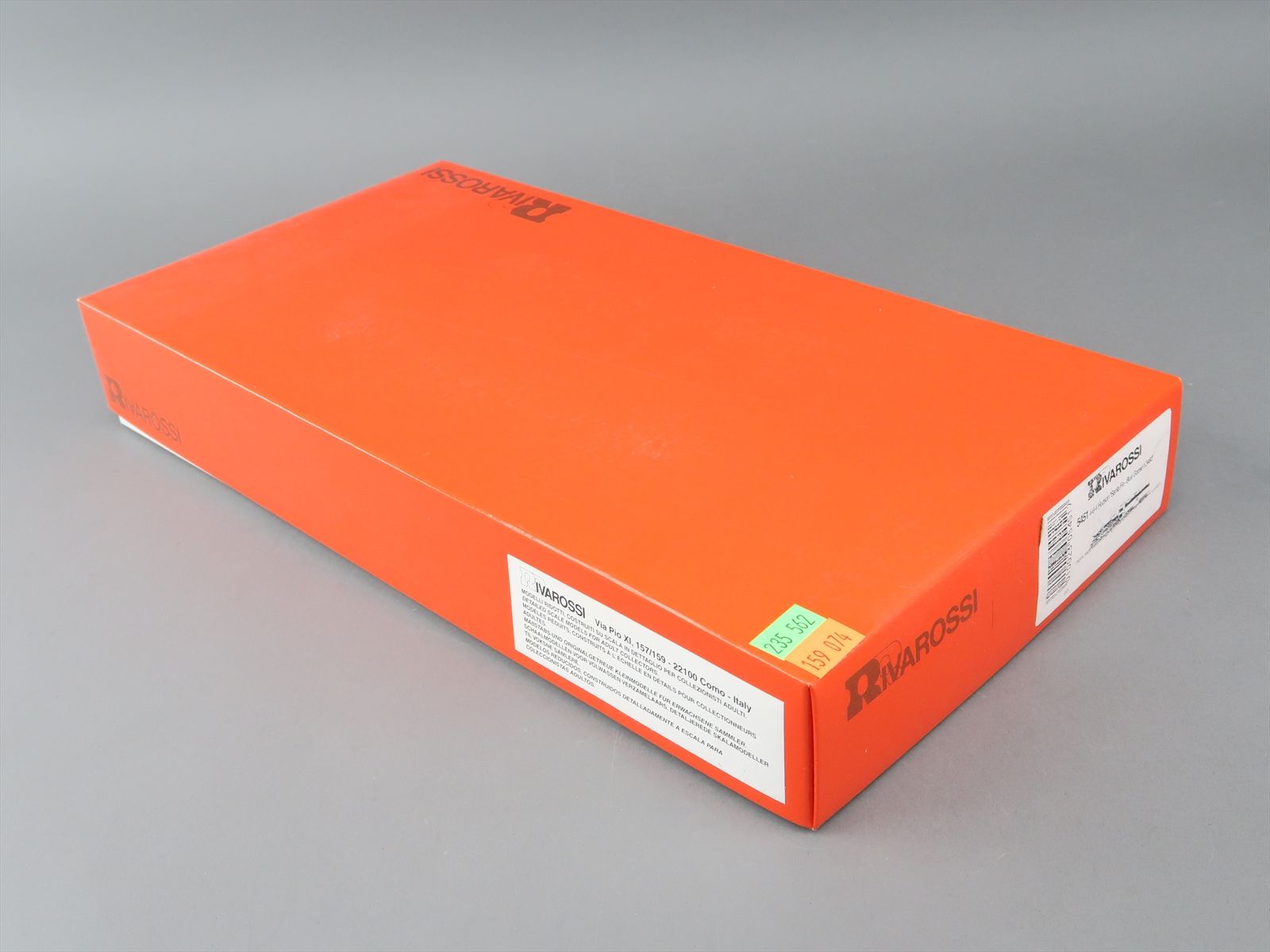 HO Plastic Model - Rivarossi 5451 AT&SF Santa Fe Hudson 4-6-4 Blue Goose #3460 - F/P - Italy