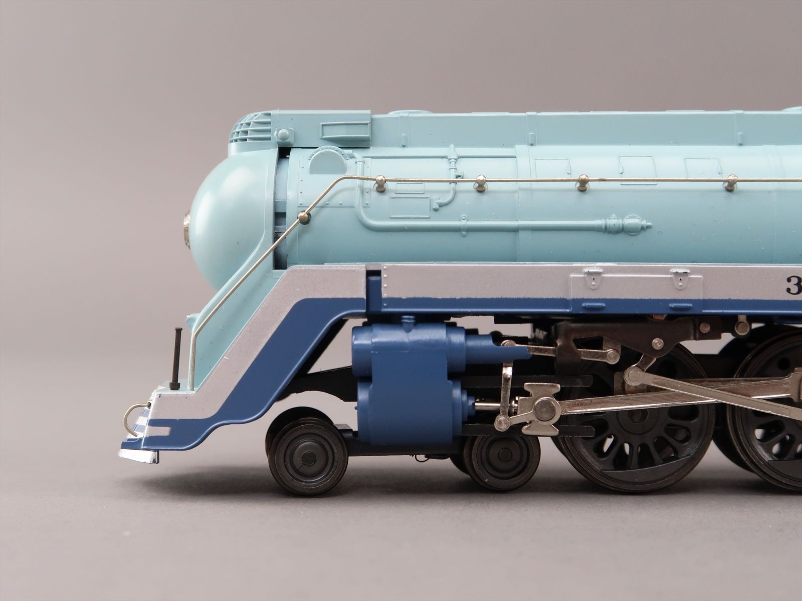 HO Plastic Model - Rivarossi 5451 AT&SF Santa Fe Hudson 4-6-4 Blue Goose #3460 - F/P - Italy