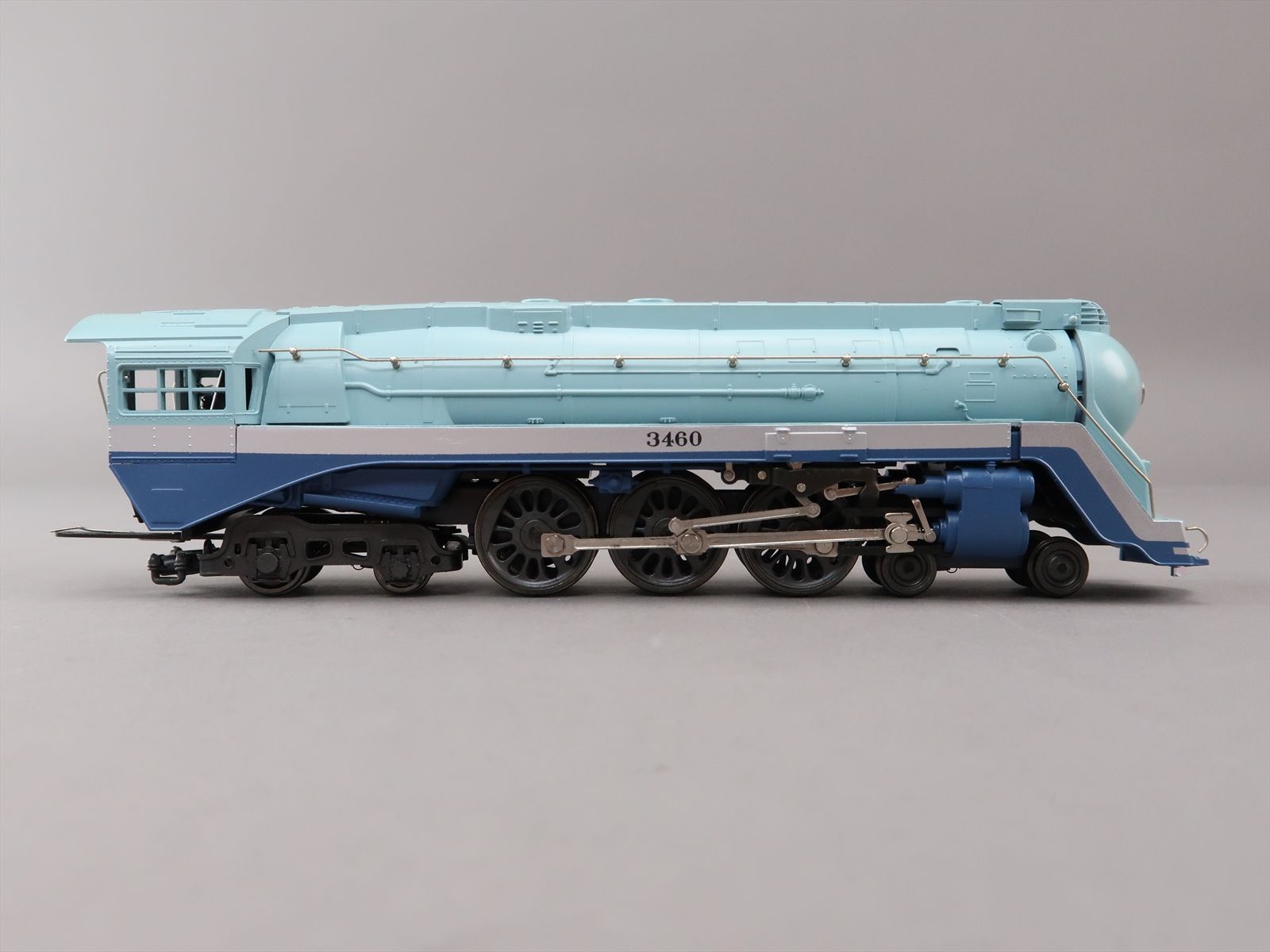 HO Plastic Model - Rivarossi 5451 AT&SF Santa Fe Hudson 4-6-4 Blue Goose #3460 - F/P - Italy