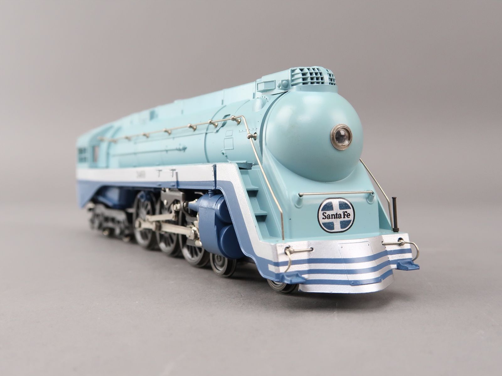 HO Plastic Model - Rivarossi 5451 AT&SF Santa Fe Hudson 4-6-4 Blue Goose #3460 - F/P - Italy