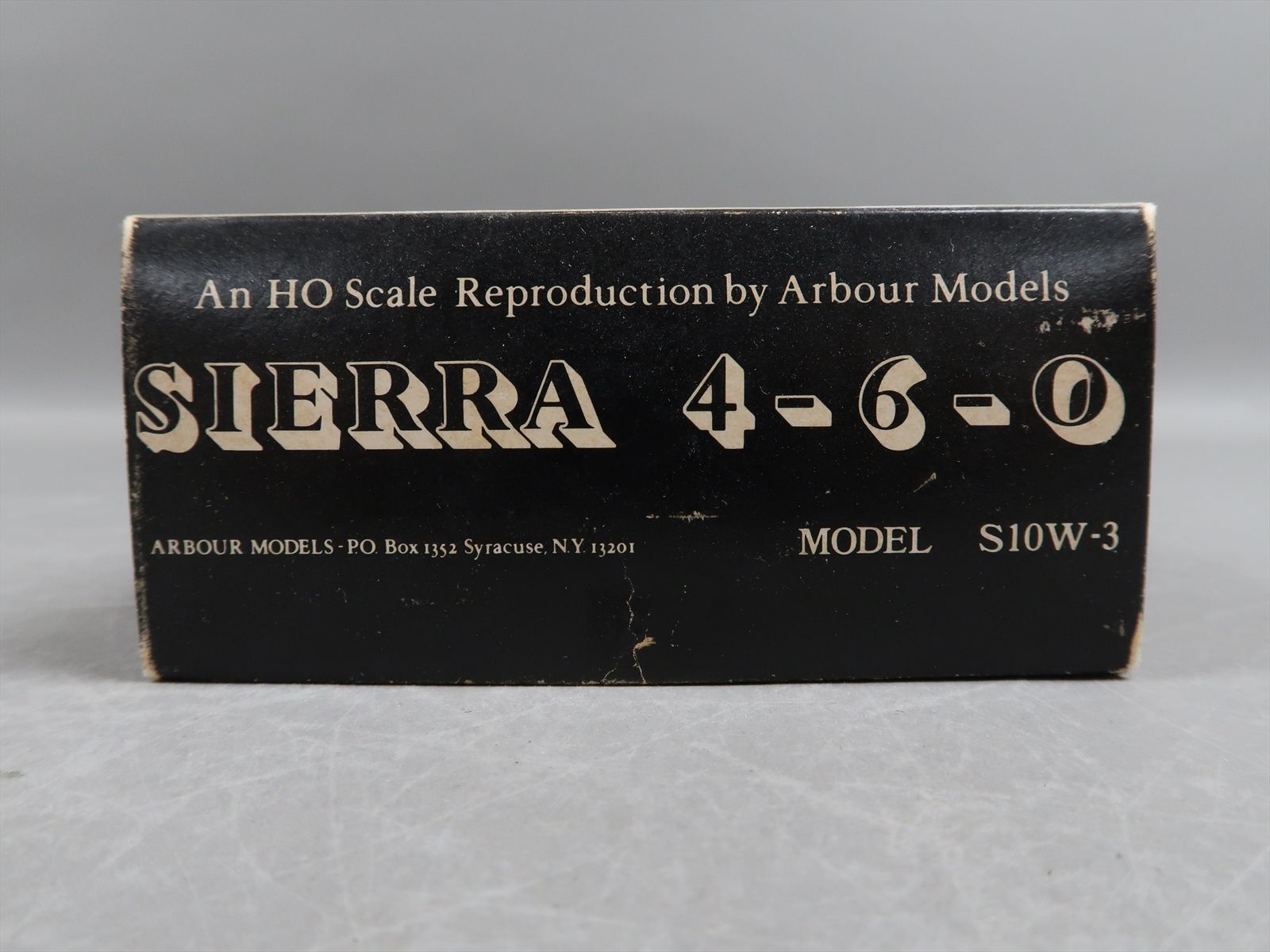 HO Scale Kit - Arbour Models S10W-3 6-6-0 Brooks Sierra - Unbuilt