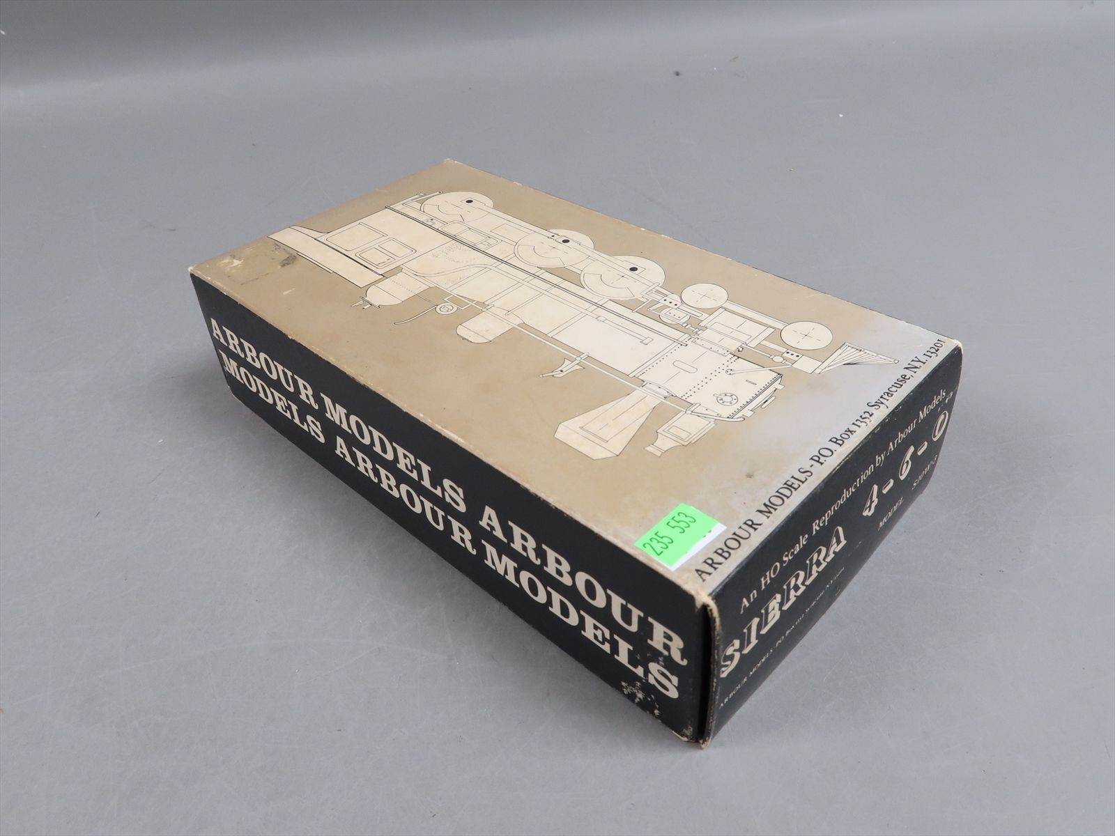 HO Scale Kit - Arbour Models S10W-3 6-6-0 Brooks Sierra - Unbuilt