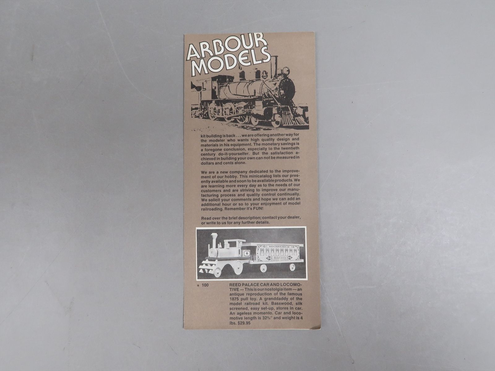HO Scale Kit - Arbour Models S10W-3 6-6-0 Brooks Sierra - Unbuilt