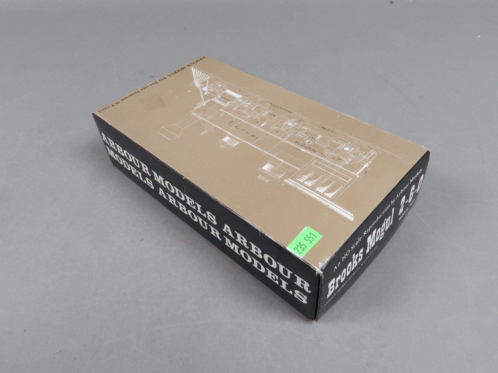 HO Scale Kit - Arbour Models 106 2-6-0 Brooks Mogul - Unbuilt