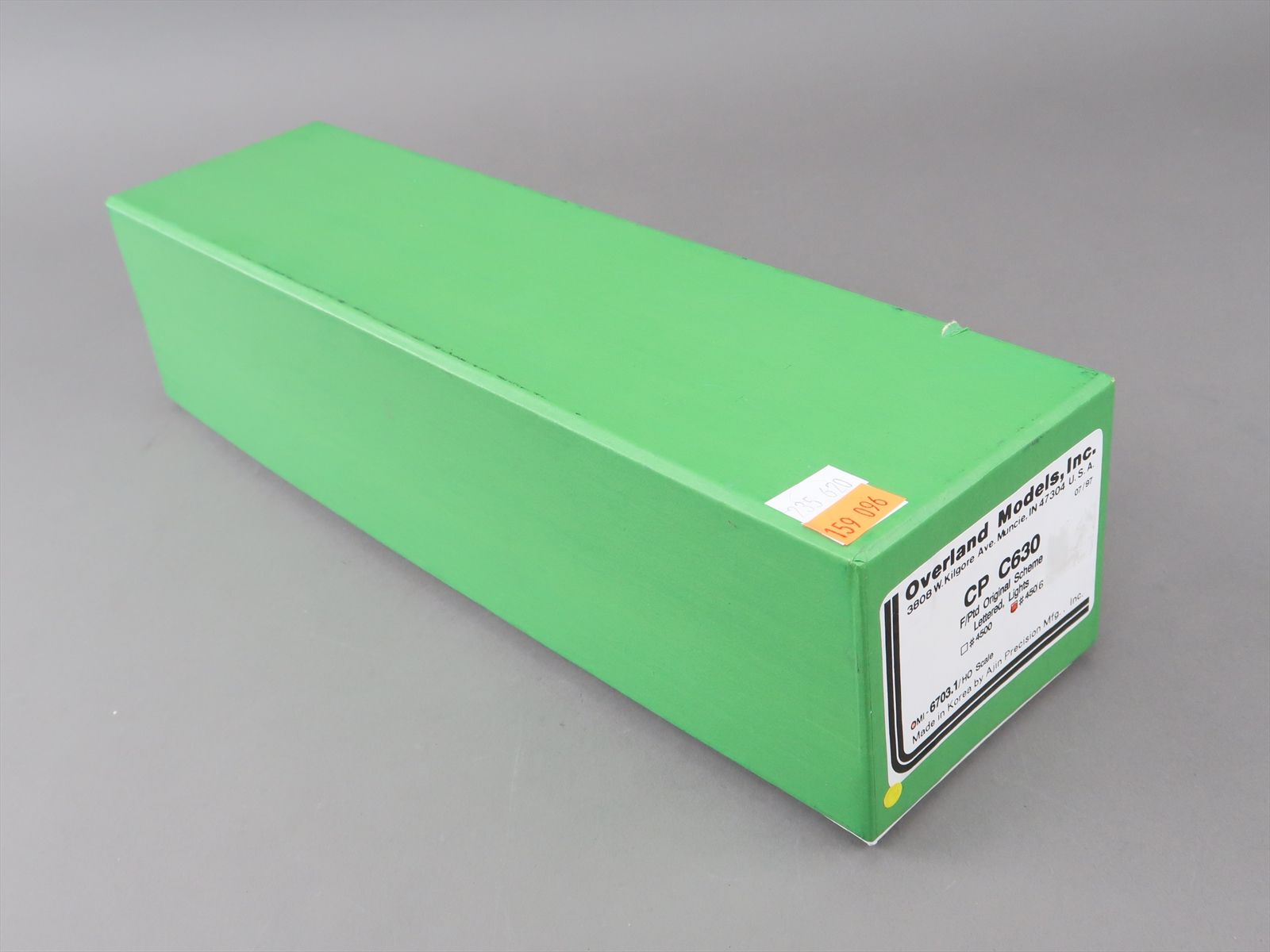 HO Brass Model - OMI 6703.1 CP CPR Canadian Pacific C630 Original Scheme #4506 - F/P - 1997 Run ...