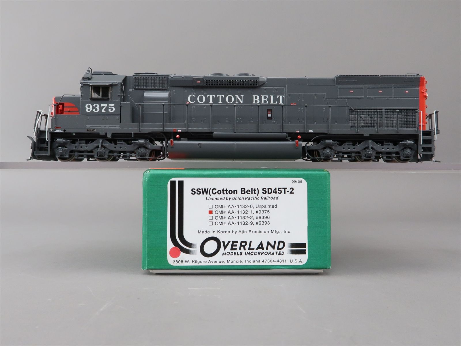 HO Brass Model - OMI AA-1132-1 SSW St Louis Southwestern Cotton Belt ...