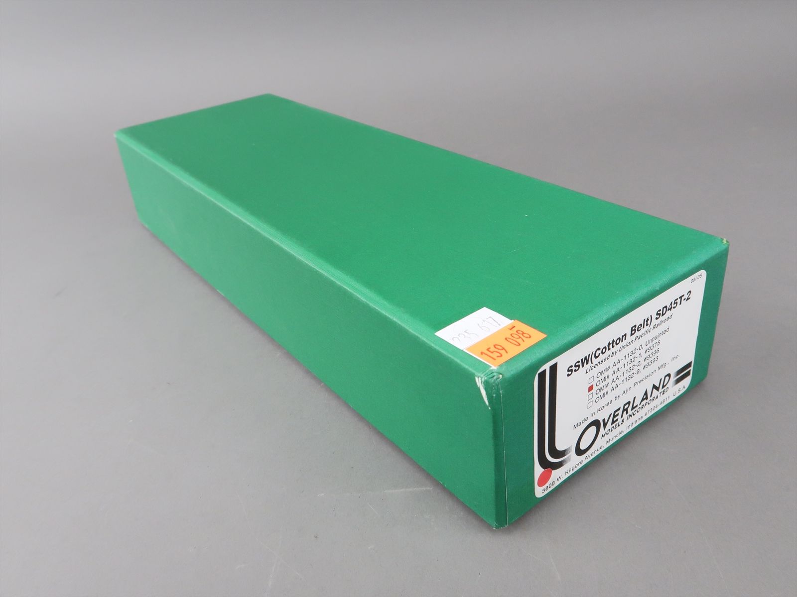 HO Brass Model - OMI AA-1132-1 SSW St Louis Southwestern Cotton Belt ...