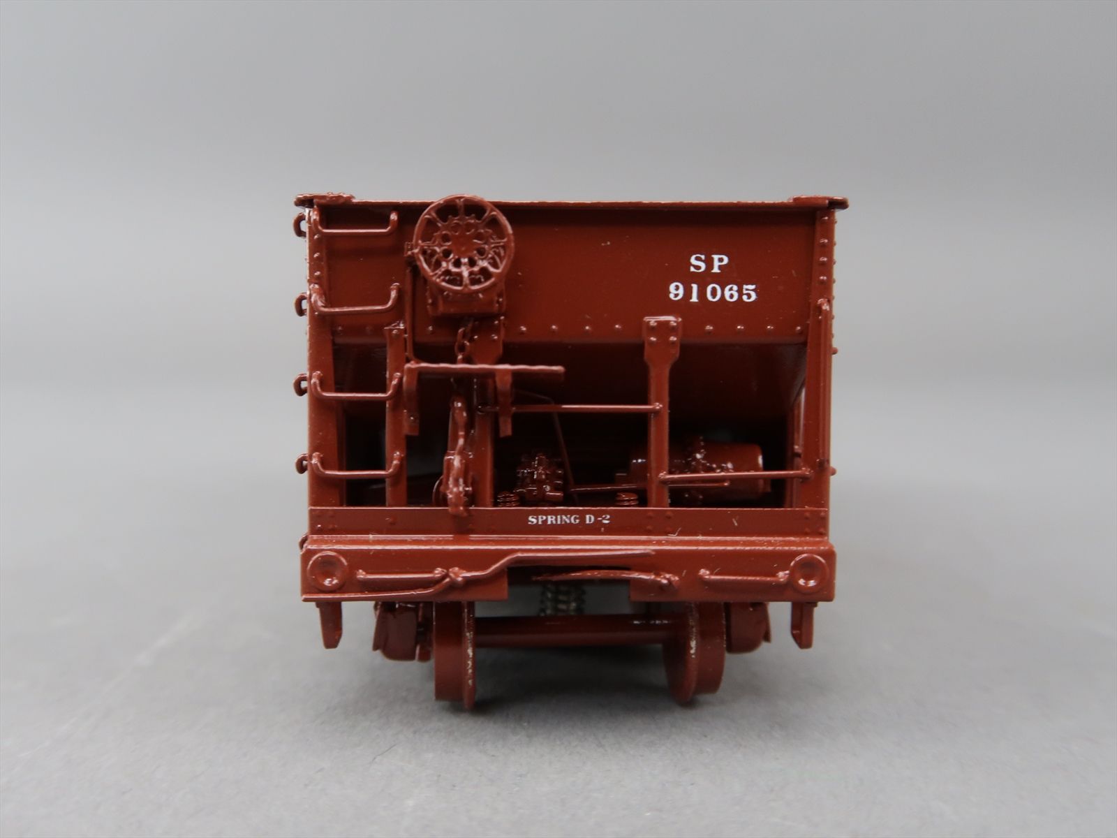 HO Brass Model - Railworks PRR as SP Southern Pacific GL GLc 2 Bay Hopper #91065 - Pro Paint ...