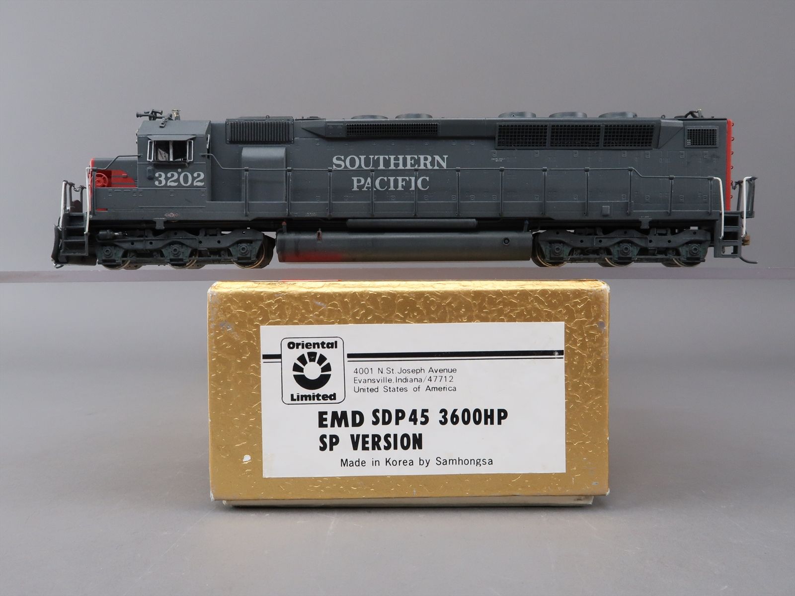 HO Brass Model - Oriental 0342 SP Southern Pacific EMD SDP45 #3202 ...