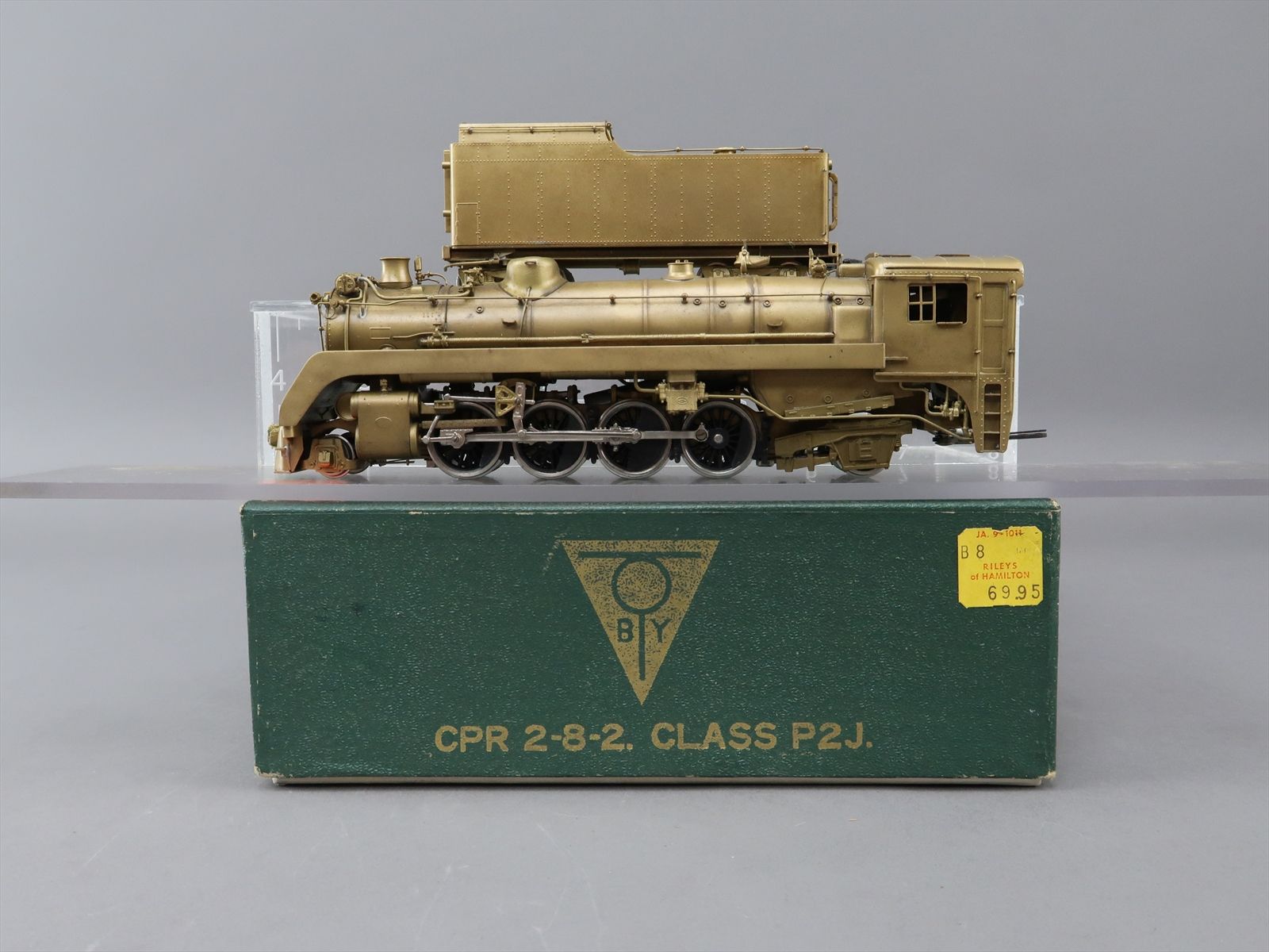 HO Brass Model - PFM CP CPR Canadian Pacific P2J 2-8-2 - Unpainted ...