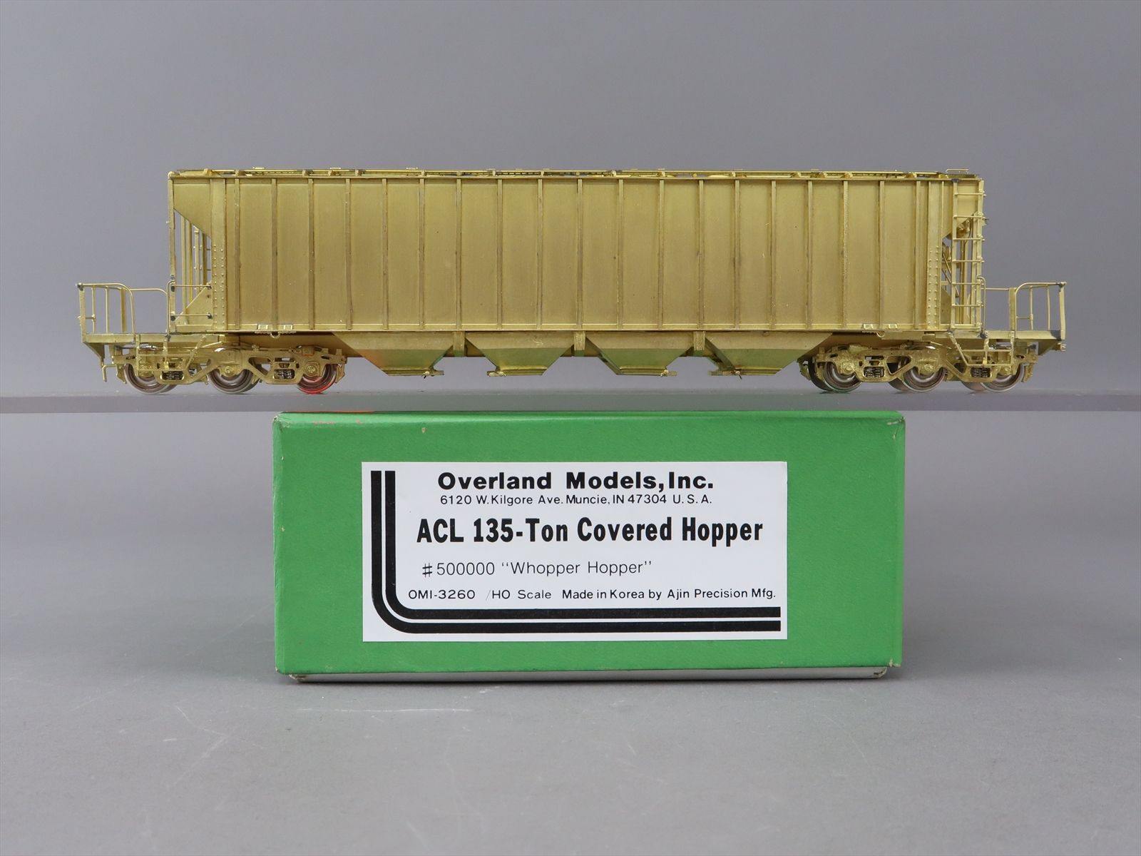 HO Brass Model - OMI 3260 ACL Atlantic Coast Line 135-Ton Covered ...