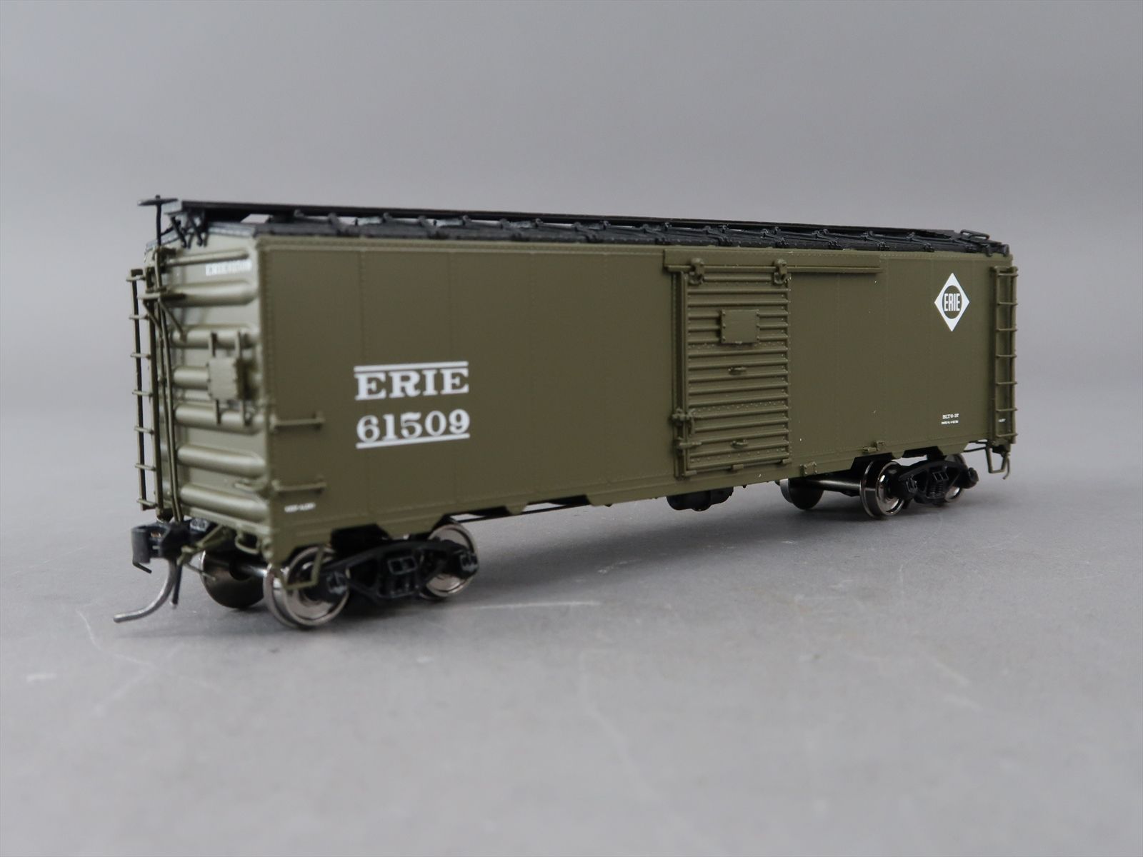 HO Brass Model - ASM ERIE Boxcar w/ Buckeye Ends + Youngstown Door ...