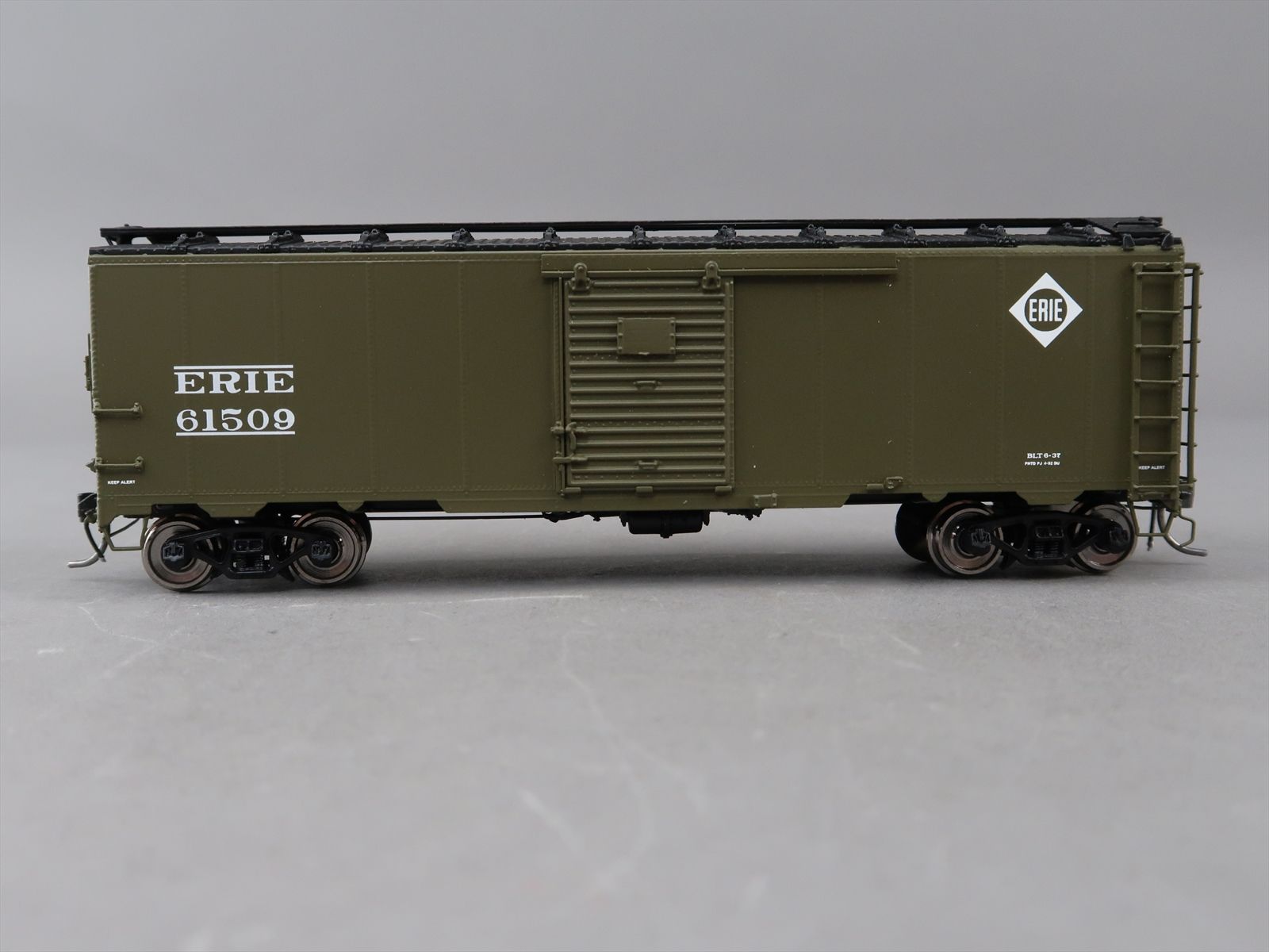 HO Brass Model - ASM ERIE Boxcar w/ Buckeye Ends + Youngstown Door ...