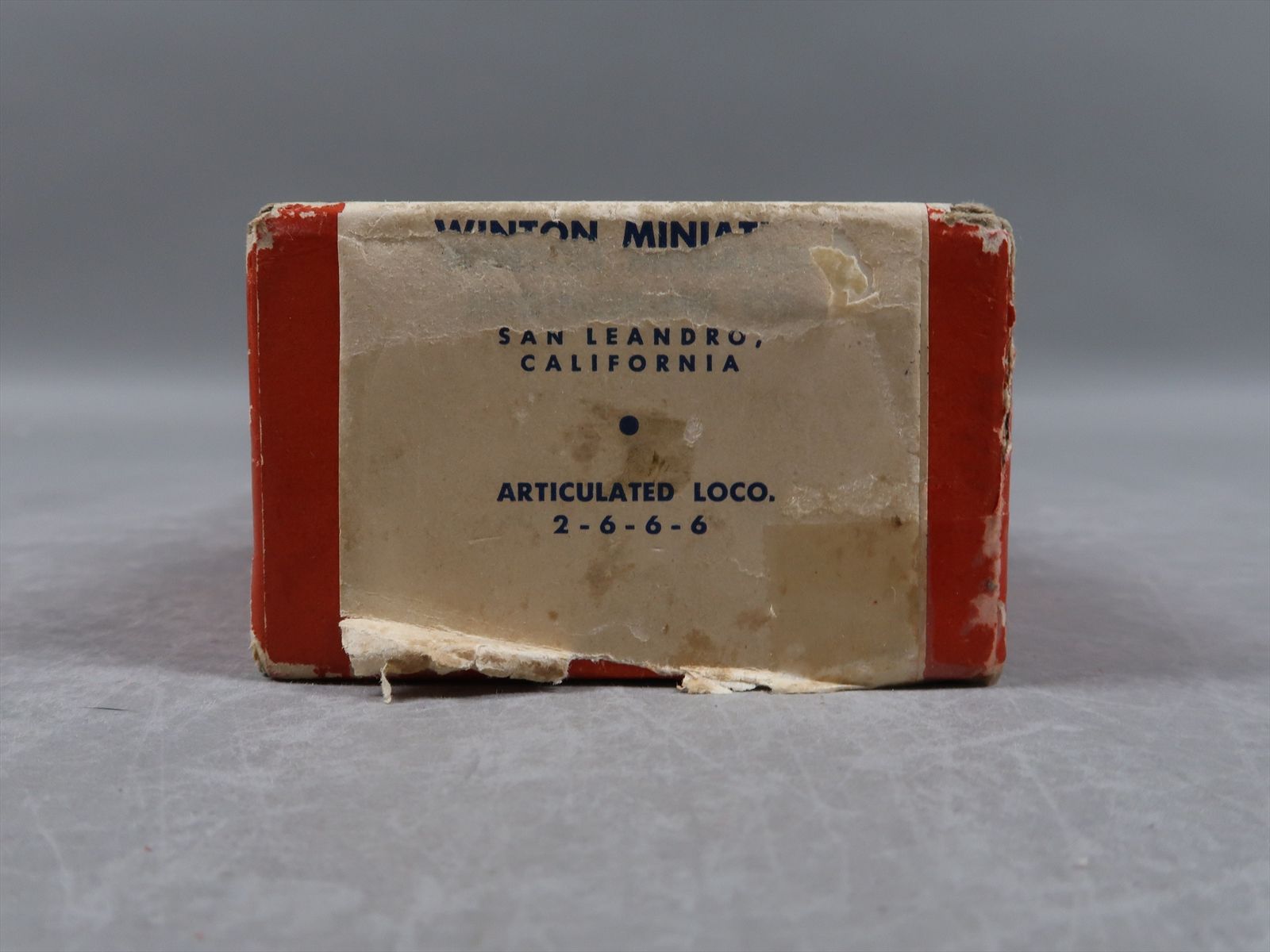 HO Brass Kit - Winton Allcraft 2-6-6-6 Allegheny - Unbuilt