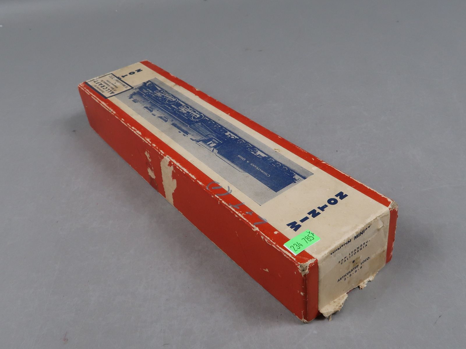 HO Brass Kit - Winton Allcraft 2-6-6-6 Allegheny - Unbuilt