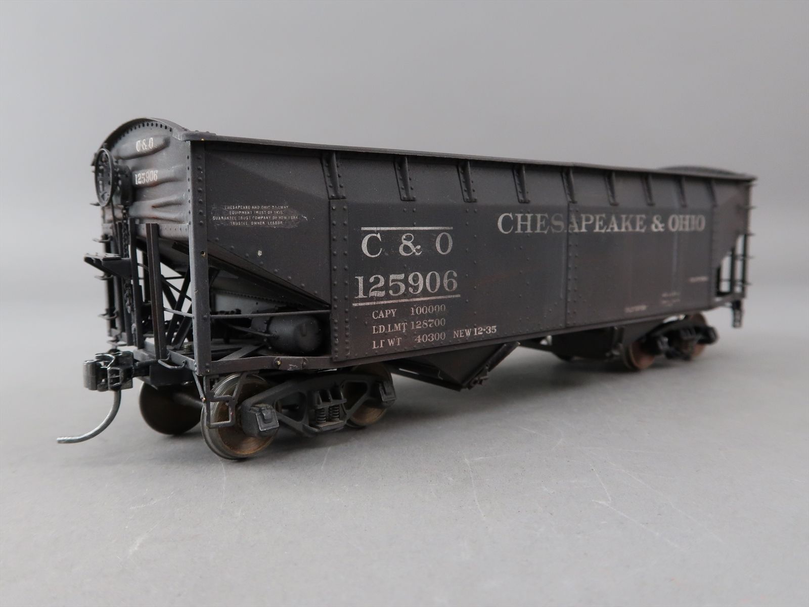 O Brass Model - RYM Rich Yoder 201041 C&O Chesapeake & Ohio 50 Ton Twin ...