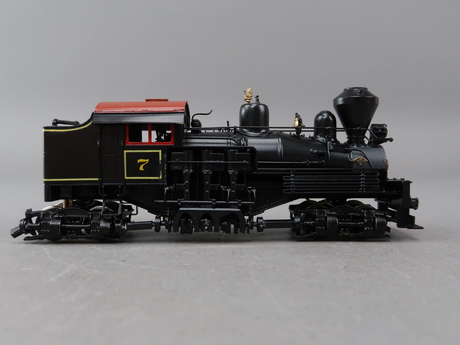 HO Brass Model - Key Meadow River Logging 3-Truck Shay #7 - Custom ...