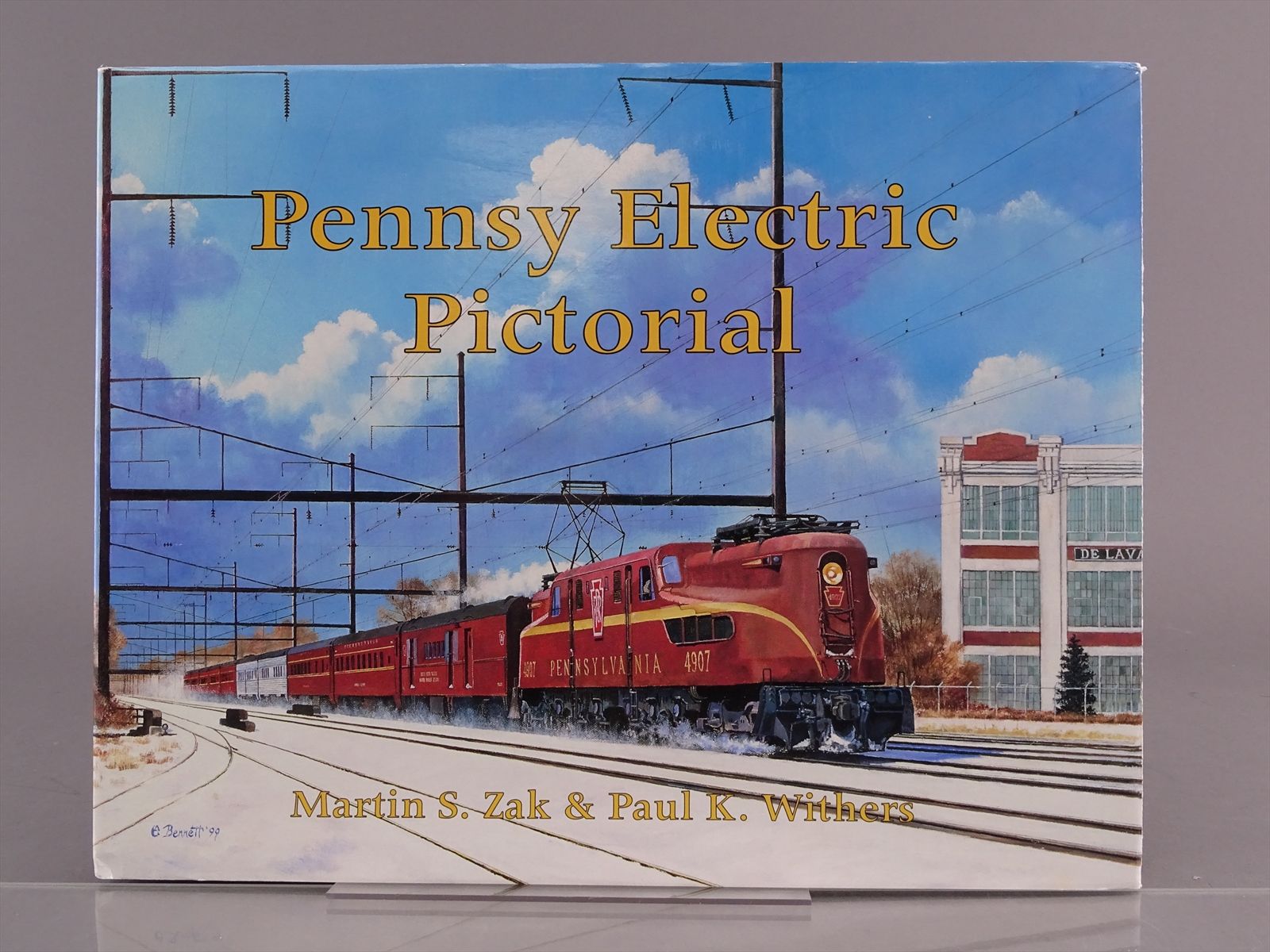 Railroad Book - Pennsy Electric Pictorial - Zak & Withers - 160 pages