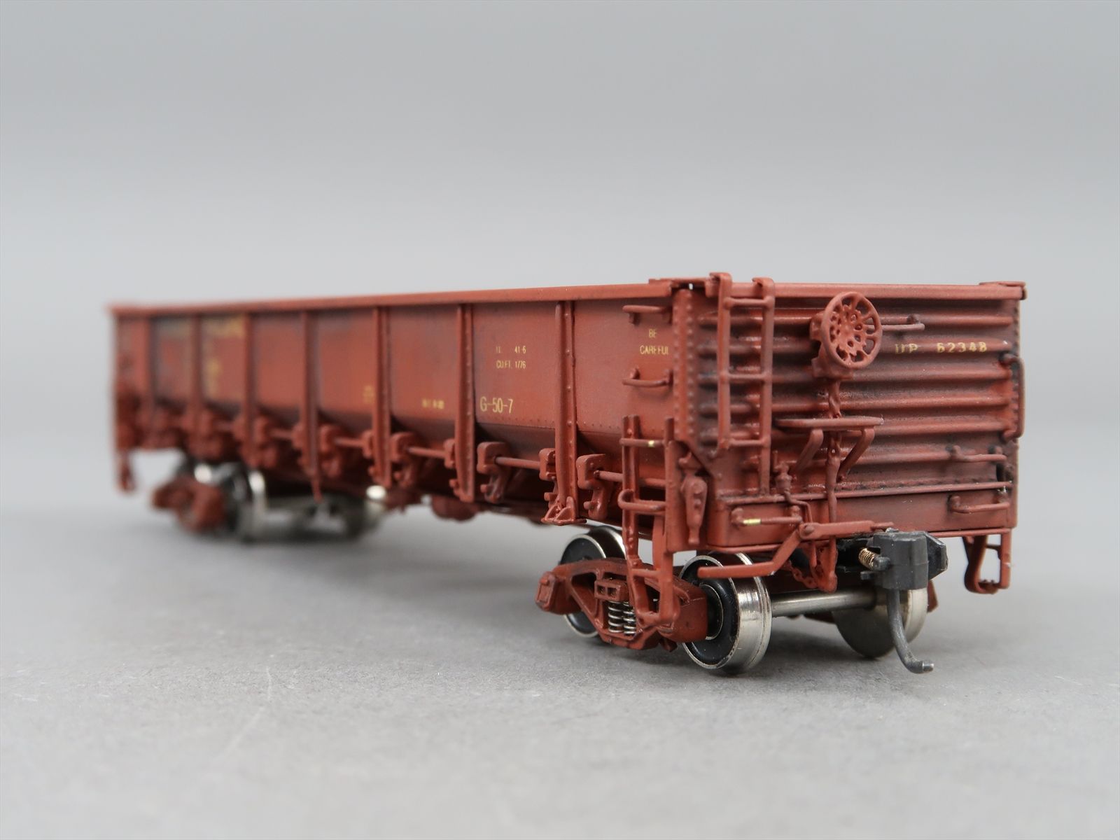 HO Brass Model - CIL 2251.1 UP Union Pacific G 50-7 Drop Bottom Gondola ...