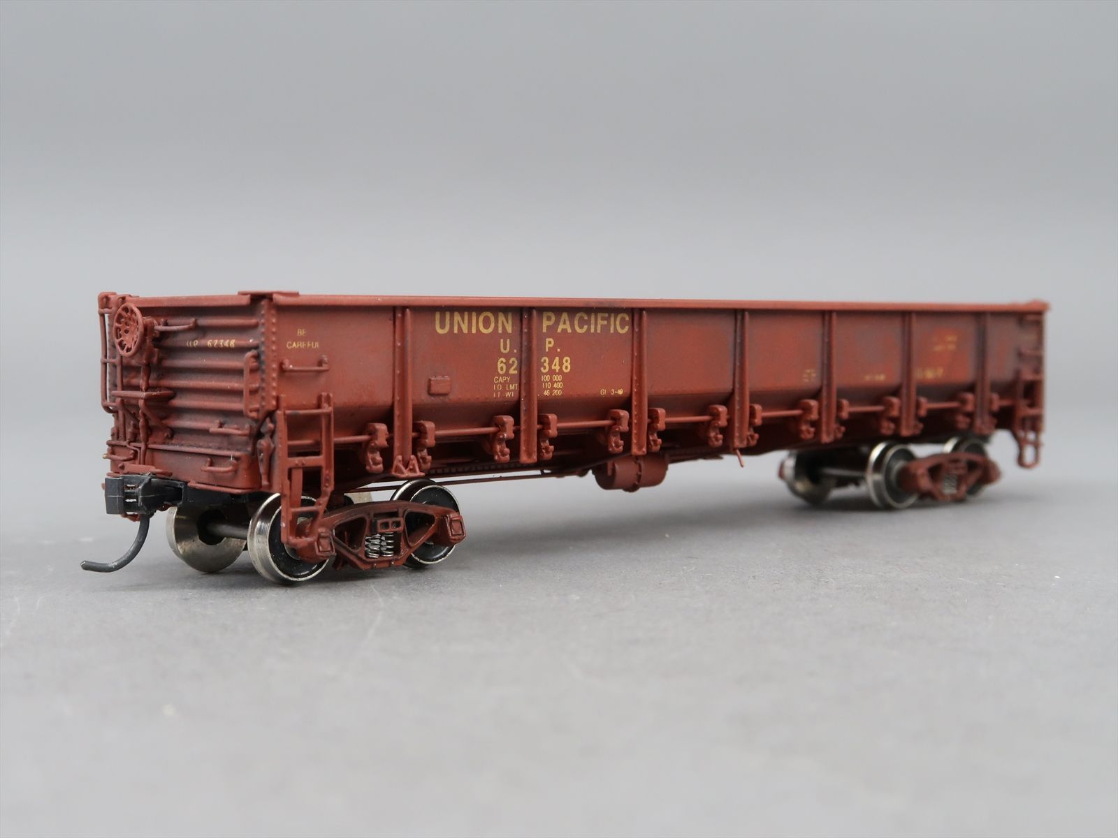 HO Brass Model - CIL 2251.1 UP Union Pacific G 50-7 Drop Bottom Gondola ...