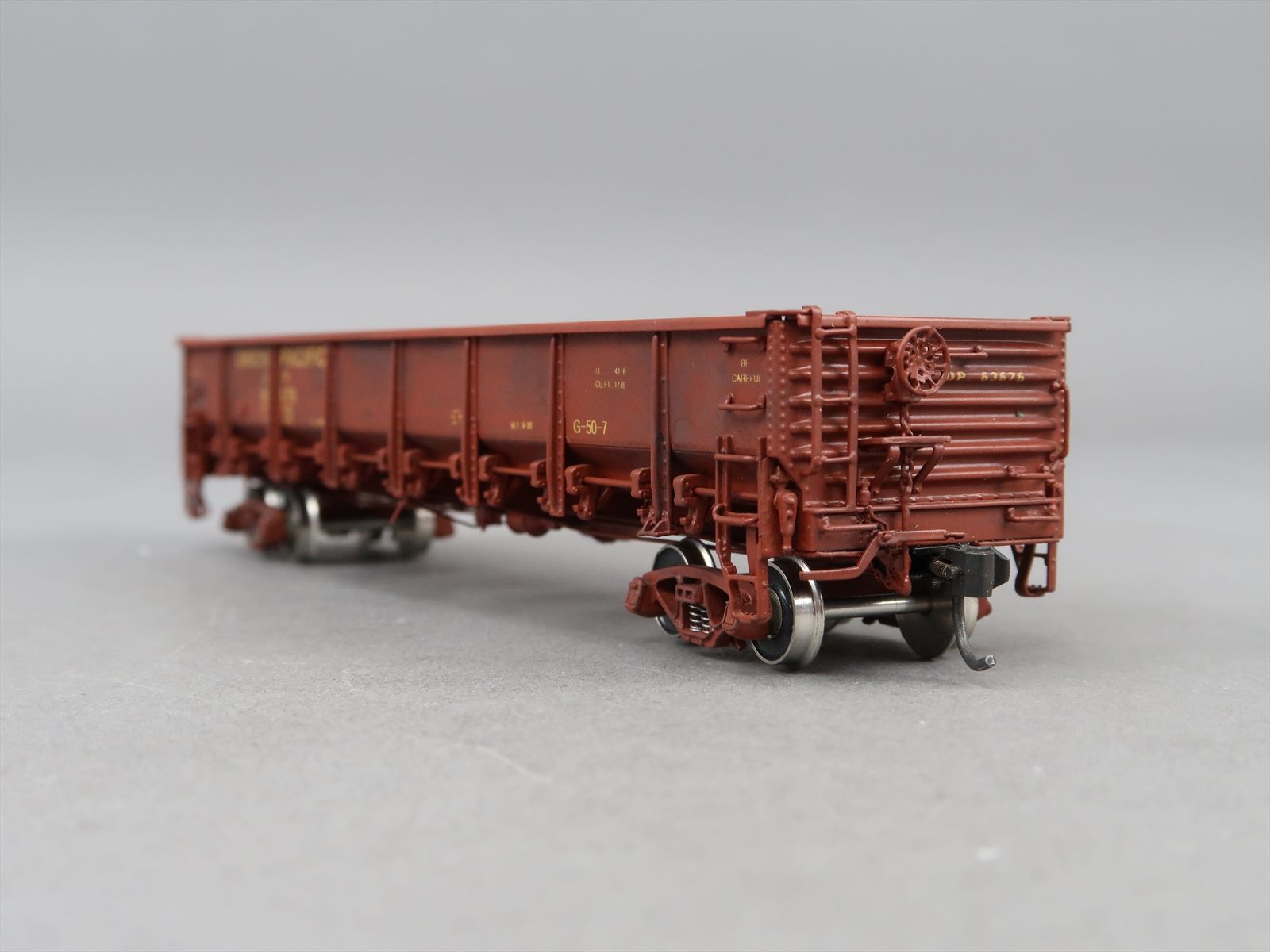 HO Brass Model - CIL 2251.1 UP Union Pacific G 50-7 Drop Bottom Gondola ...