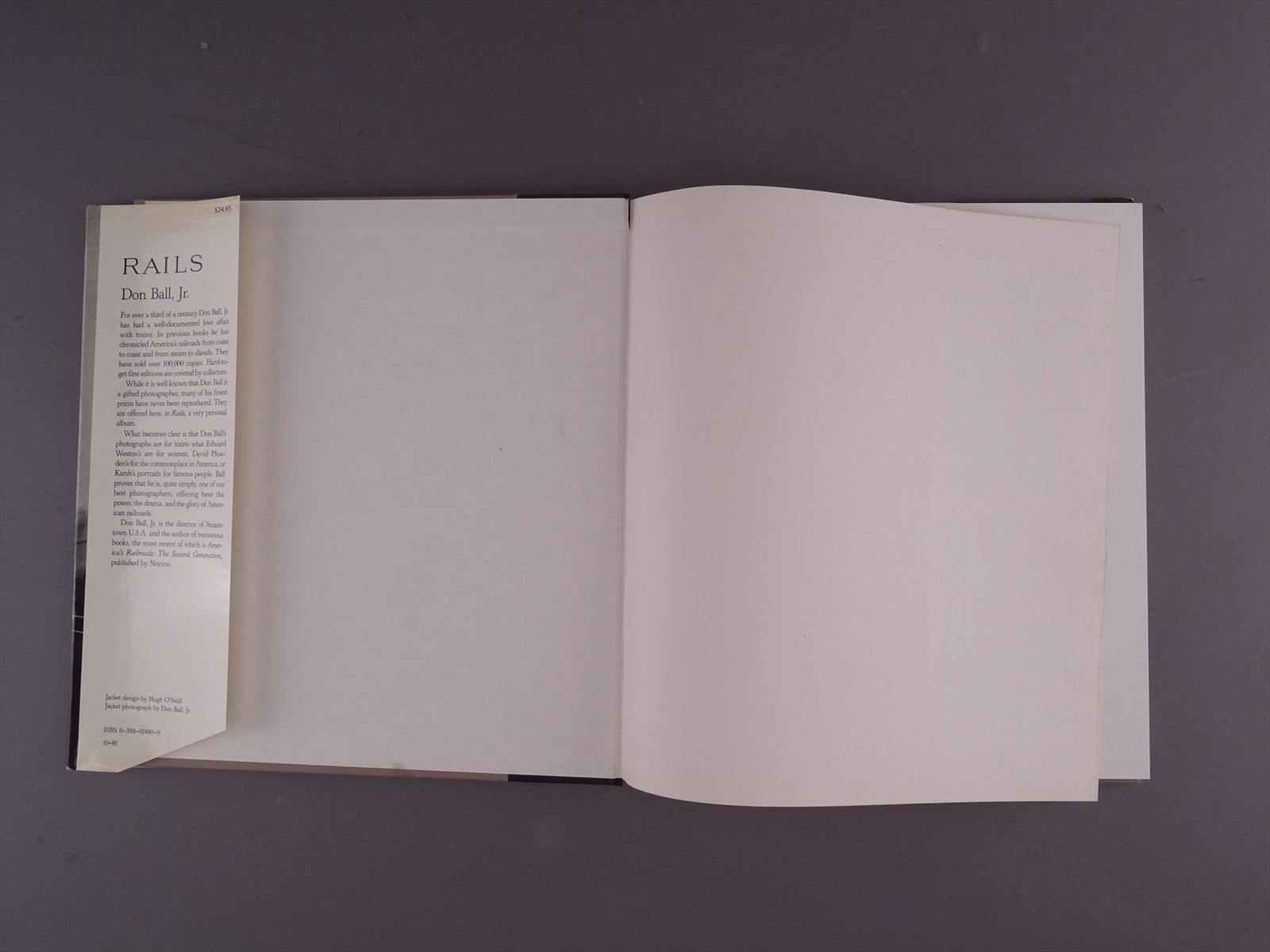 Railroad Book - Rails - Don Ball Jr - 150 pages