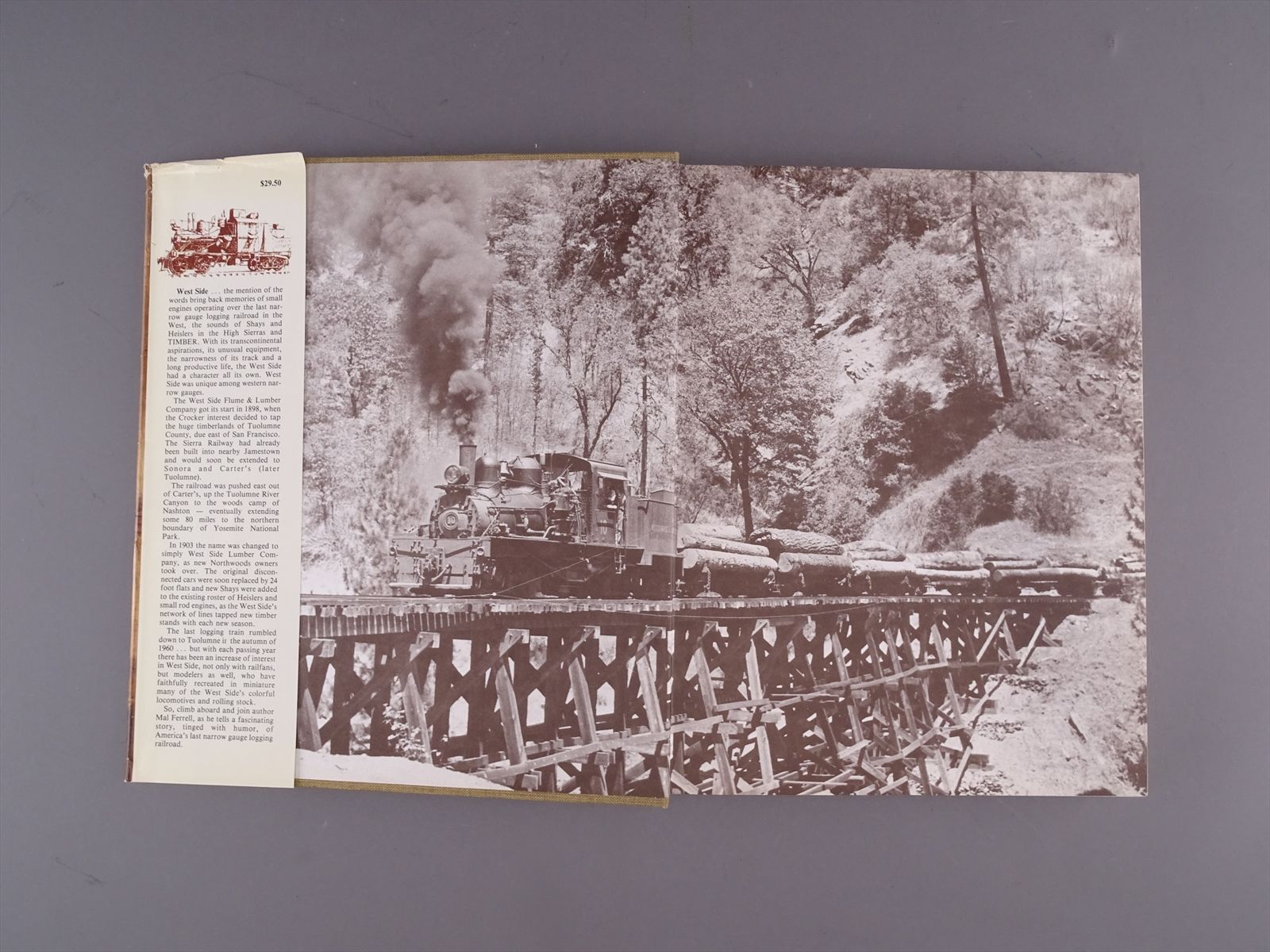 Railroad Book - West Side Narrow Gauge in the Sierra - Mallory Hope ...