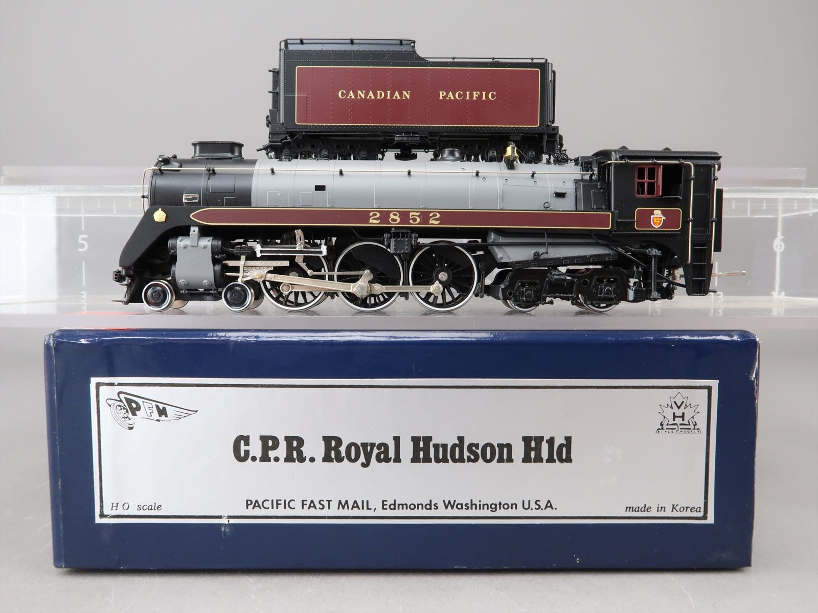 HO Brass Model - VH CP CPR Canadian Pacific H1D Royal Hudson 4-6-4 ...