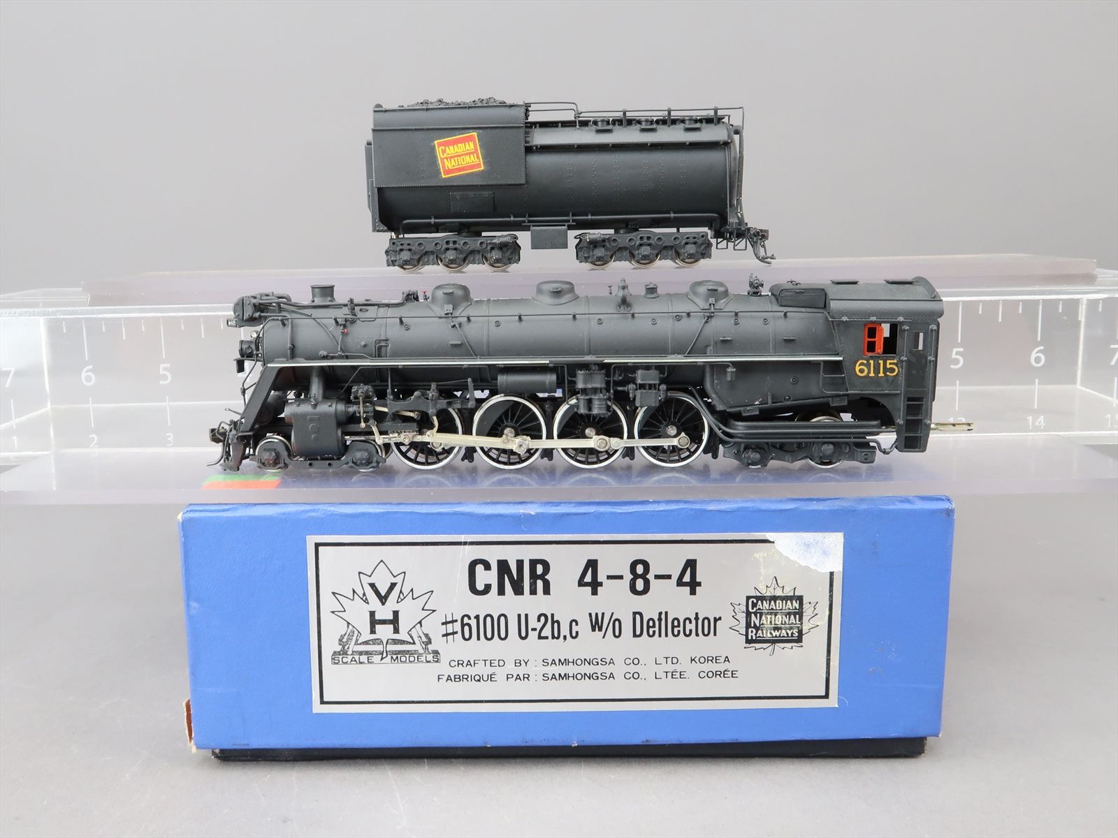 HO Brass Model - VH Van Hobbies CN CNR Canadian National U-2b/c w ...