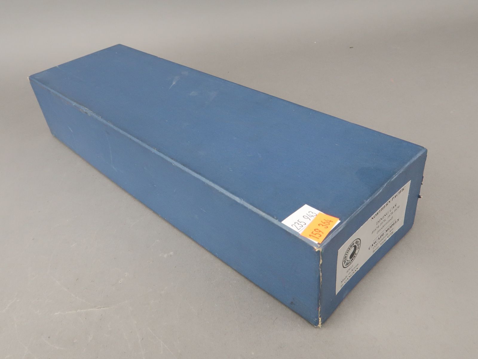 HO Brass Model - Cascade 2611 NP Northern Pacific Dining Car Modernized ...