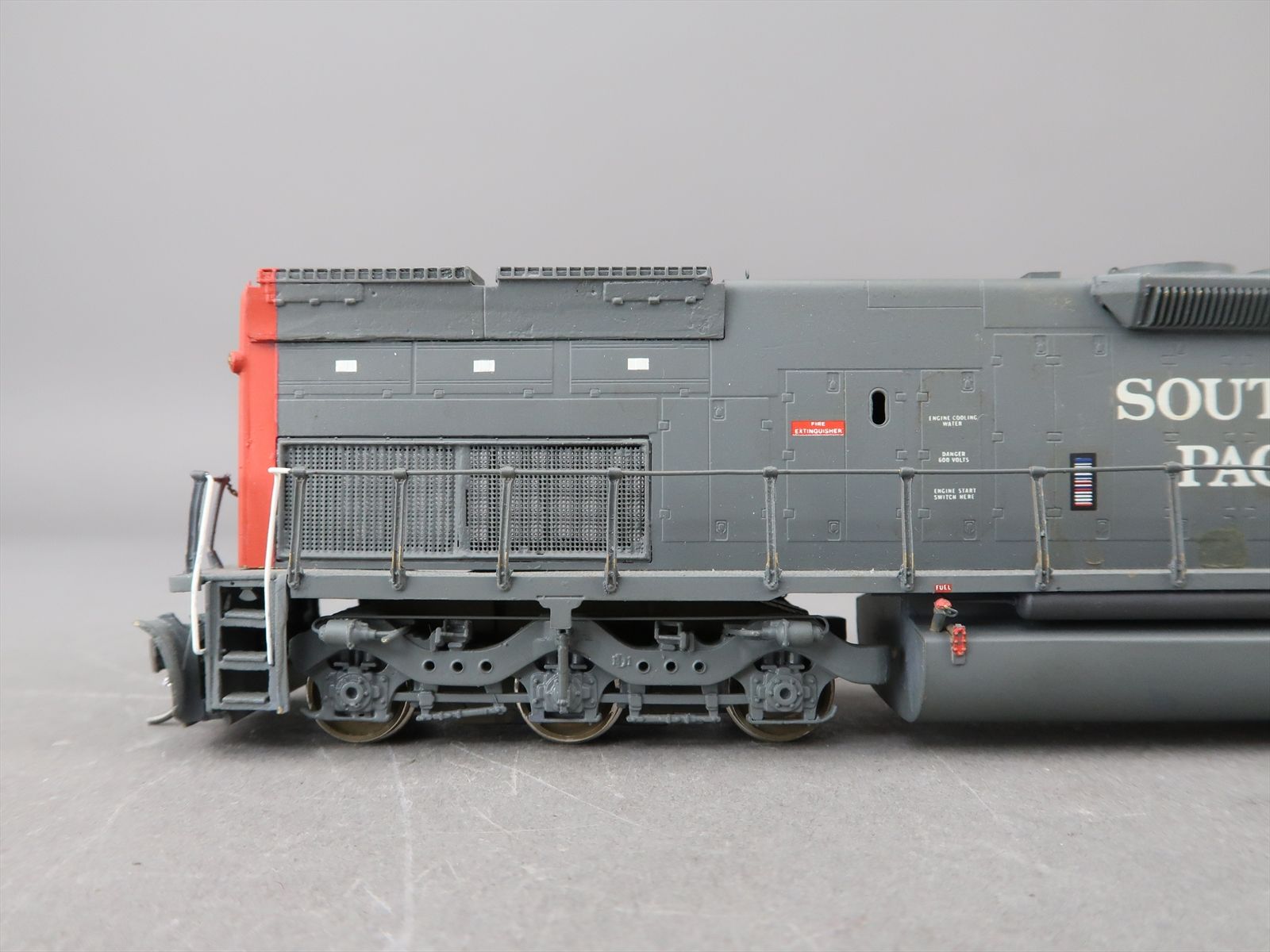 HO Brass Model - PSC 15180 SP Southern Pacific SD45T-2 #9343 - Custom - 1985 Run - Dae Ha