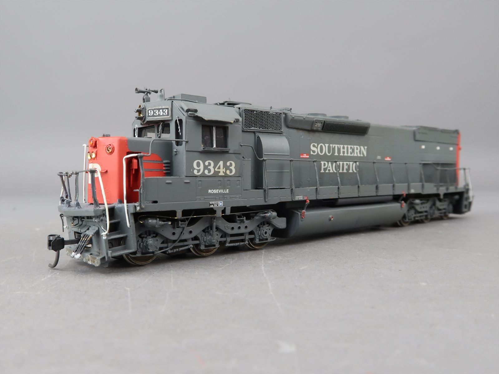 HO Brass Model - PSC 15180 SP Southern Pacific SD45T-2 #9343 - Custom - 1985 Run - Dae Ha