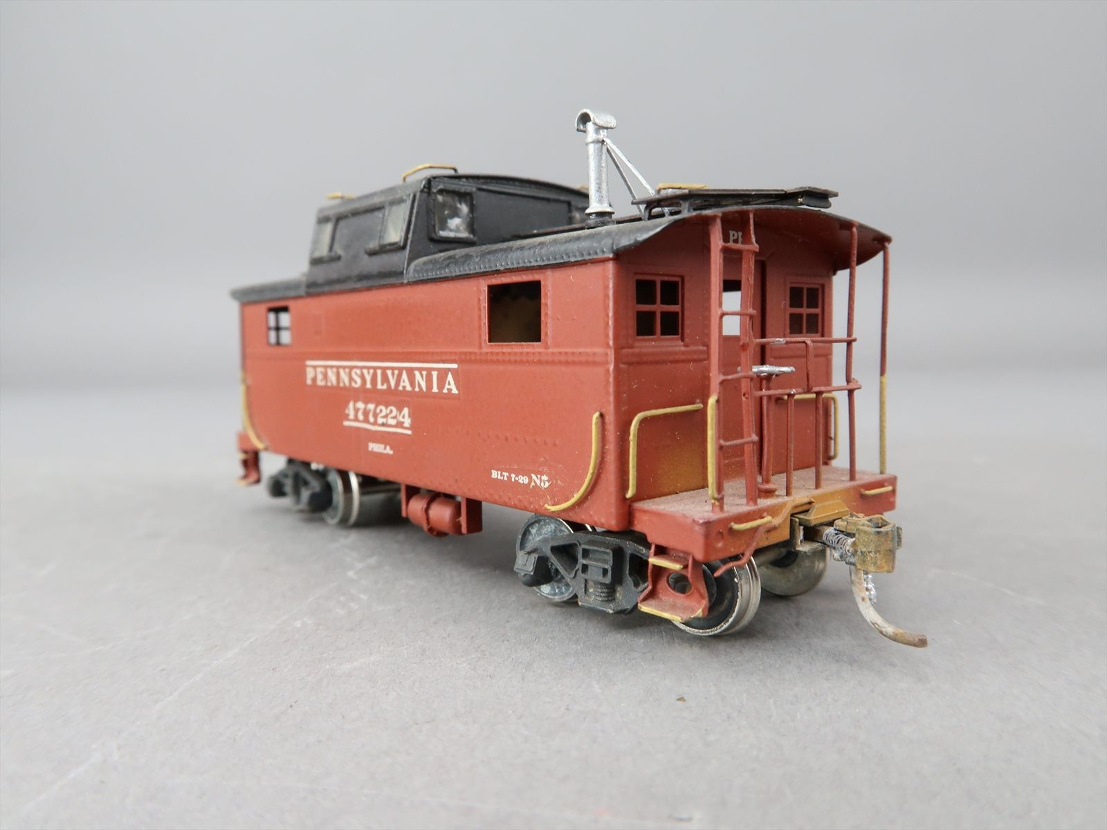HO Brass Model - Railworks PRR Pennsylvania N-5 Steel Cabin Car Caboose ...